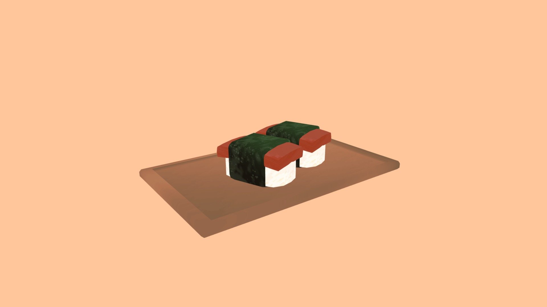 Spam Musubi - Download Free 3D model by Citrus (@citrusfriendd ...