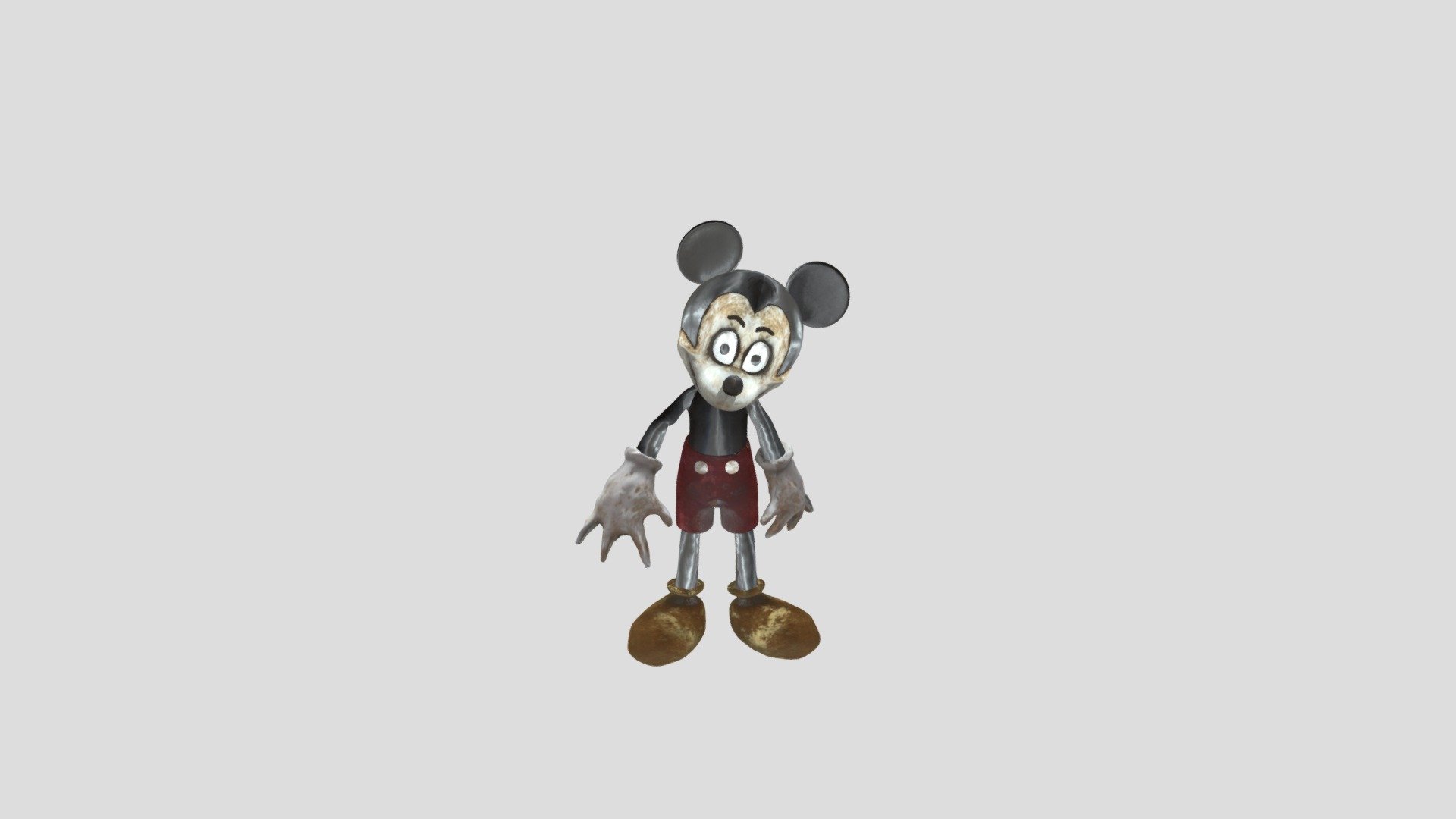 Forgotten Mickey - Download Free 3D model by Mint (@Mint_homieOffical ...
