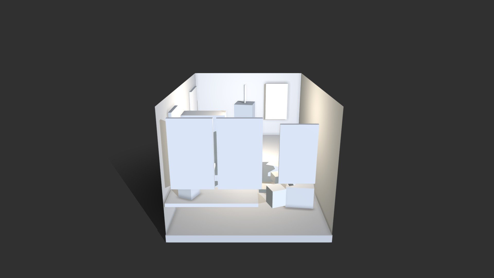 Block out | My Room Assignment (2) - Download Free 3D model by ...