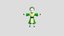 free Toph Beifong Rigged only for blender - Download Free 3D model by ...
