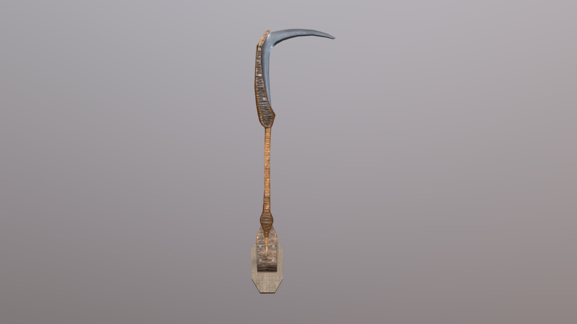 Scythe (Low Poly) - Download Free 3D model by Andre.Registo [ab56562 ...