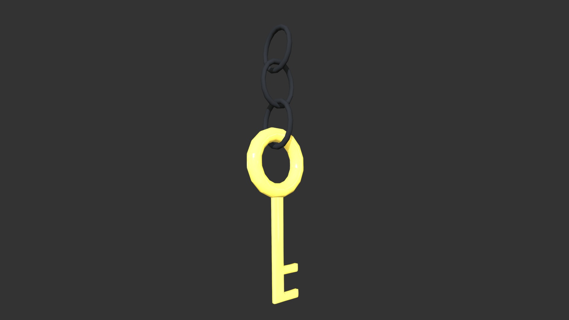 Gold Key - Download Free 3D model by George Sims (@BookBoy) [ab566a5 ...