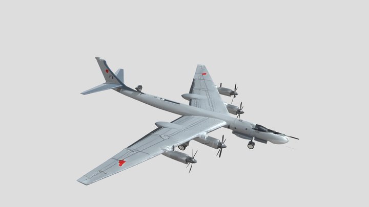 Tu-95 3D models - Sketchfab