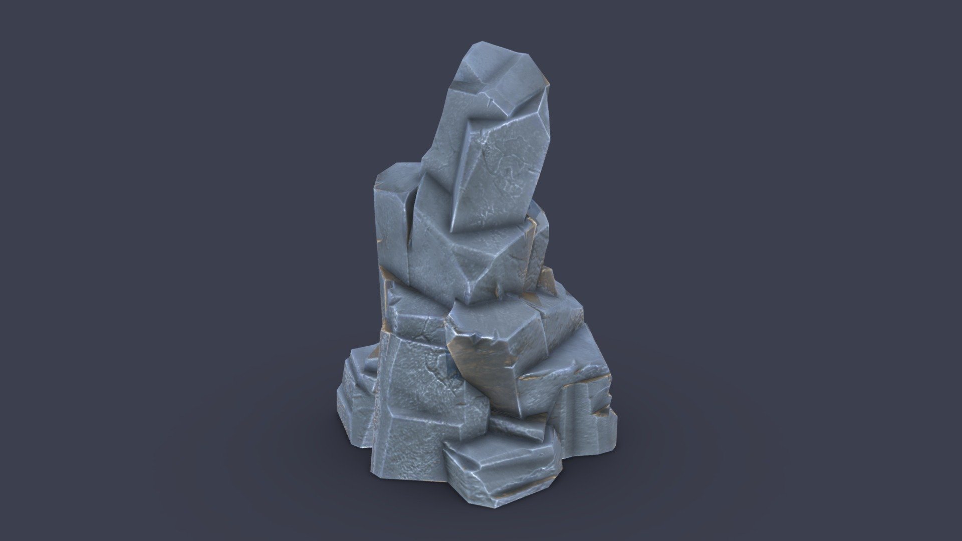 Low poly Rocks - Download Free 3D model by moxstudios [ab58627] - Sketchfab