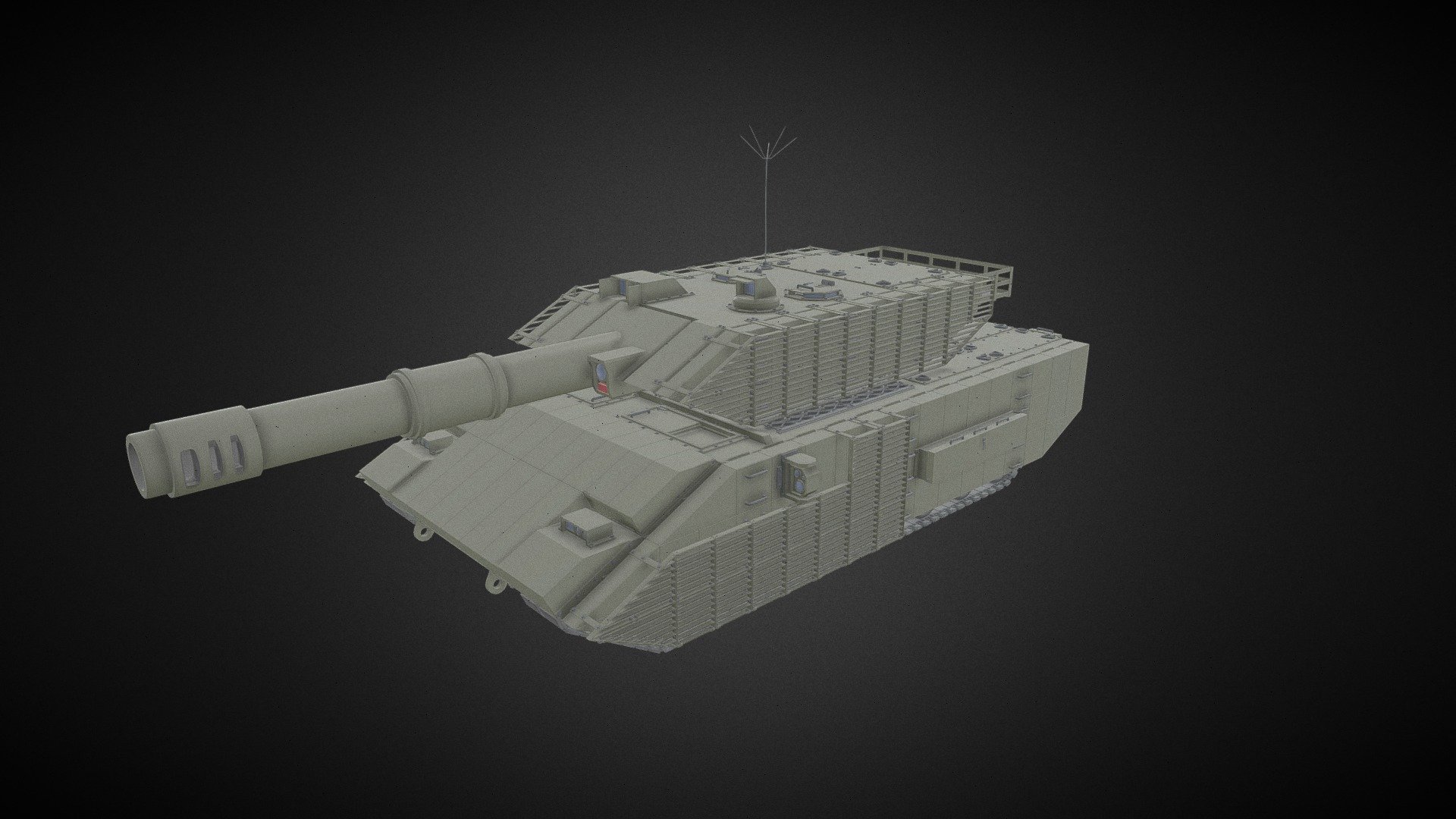 Warhammer tank redesign - 3D model by warpl [ab59f14] - Sketchfab