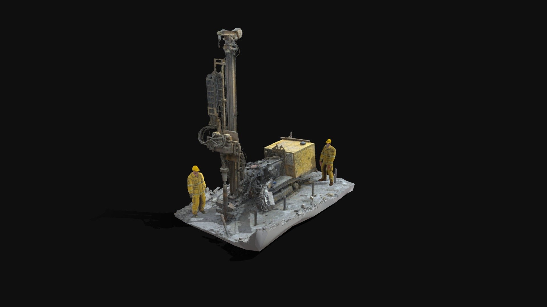 Drill Low Resol Operators- Tour - Download Free 3D model by TG13730 ...