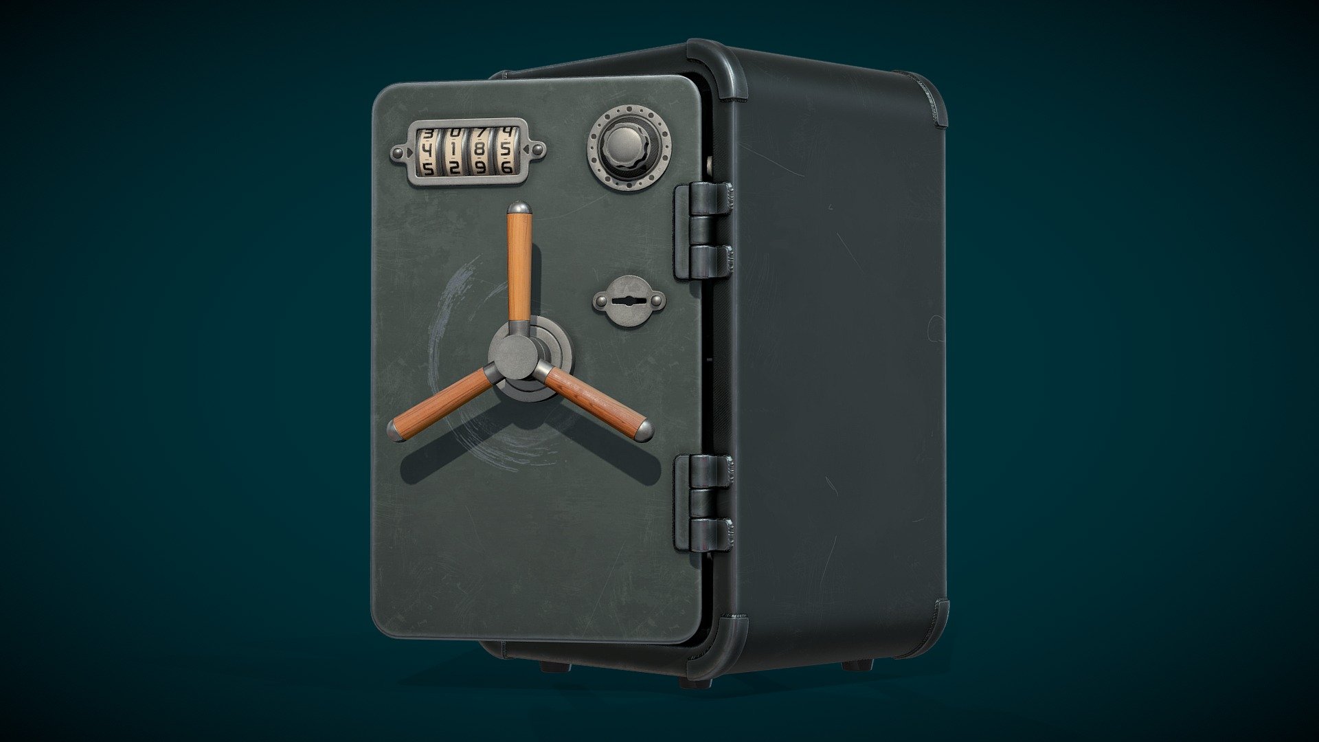 Safe L - 3D model by angryarcticfox [ab5aeee] - Sketchfab