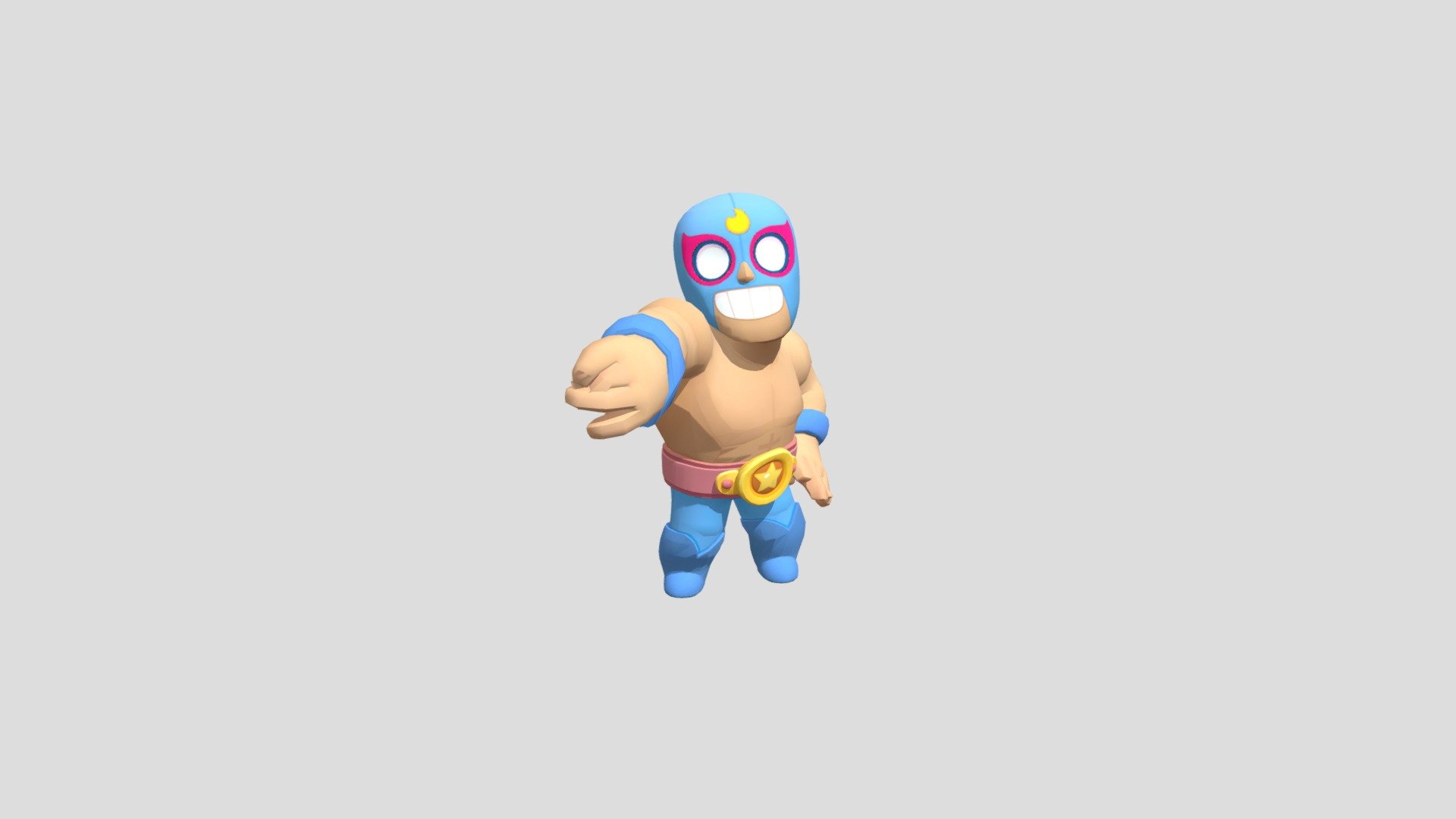 El Primo Brawl Stars Samba Dancing - Download Free 3D model by 3D by ...