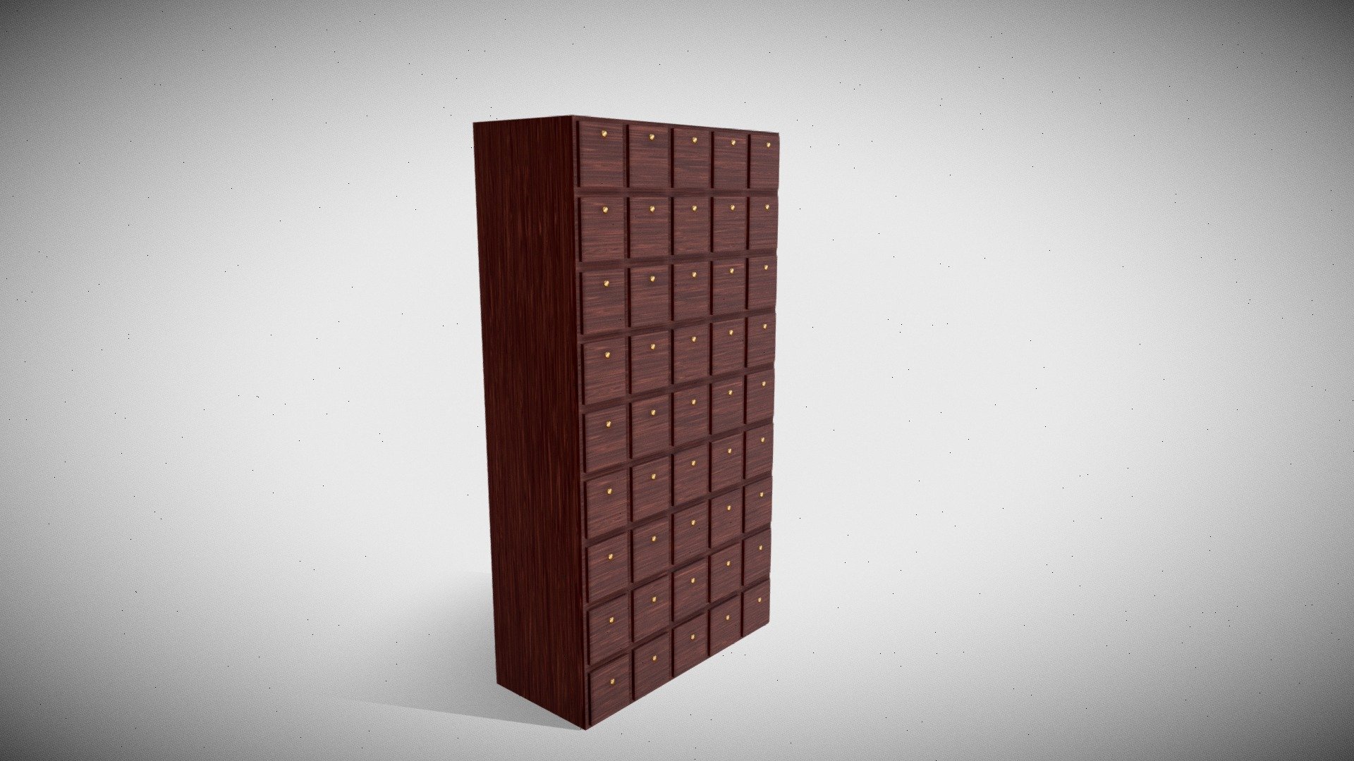 Archive Cabinet Library - 3D model by QuantumBerry [ab5b7d4] - Sketchfab