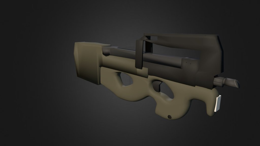 FN-P90 - Download Free 3D model by NomNOm150 [ab5c11e] - Sketchfab