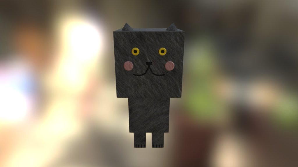 Pixel the cat - 3D model by salimmatta [ab5c4e0] - Sketchfab