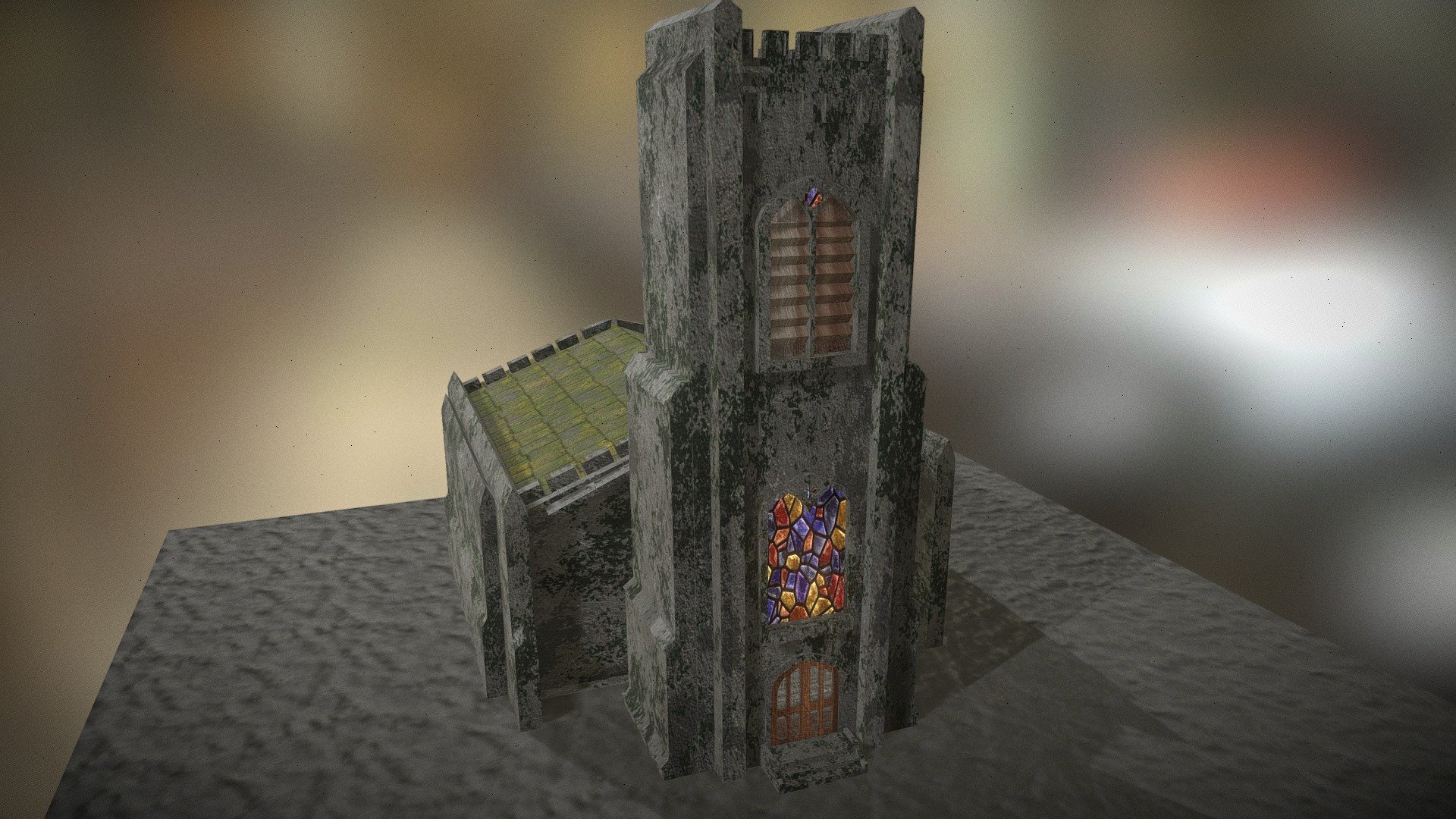 Catholic Church - Download Free 3D model by Charlie Tinley (@Tnkii ...