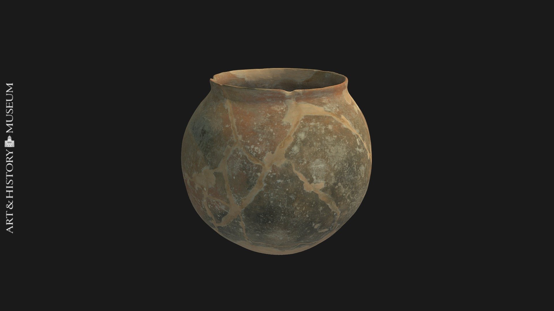 Egg-shaped pot with small opening & flaring rim - Download Free 3D ...