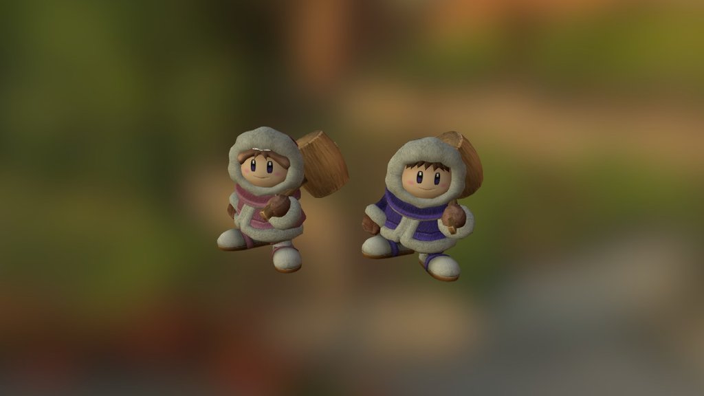 Ice Climbers - 3D model by AkamaruDesign (@akamaru) [ab5cf83] - Sketchfab