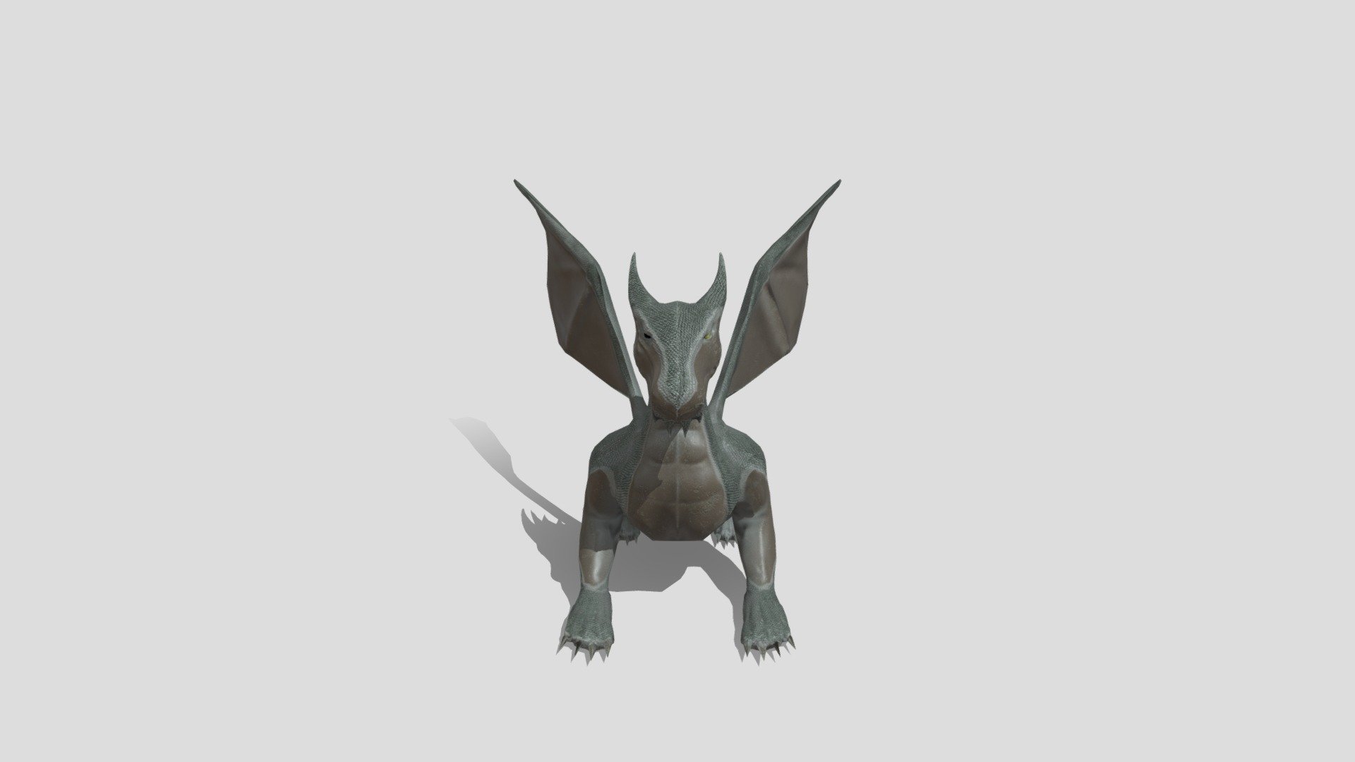 dragon low poly - 3D model by MarcelMakishi [ab5d1c6] - Sketchfab