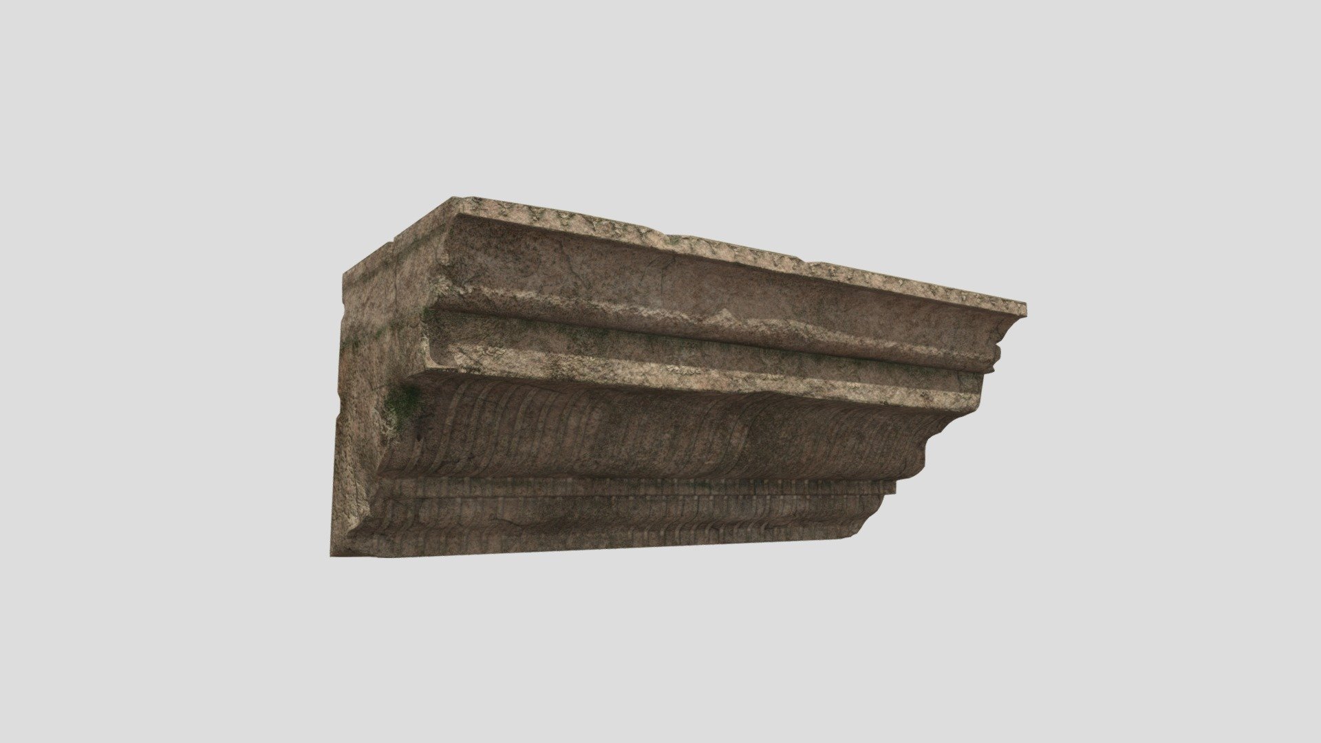 Ancient greek cornice 1 - Download Free 3D model by assetfactory ...
