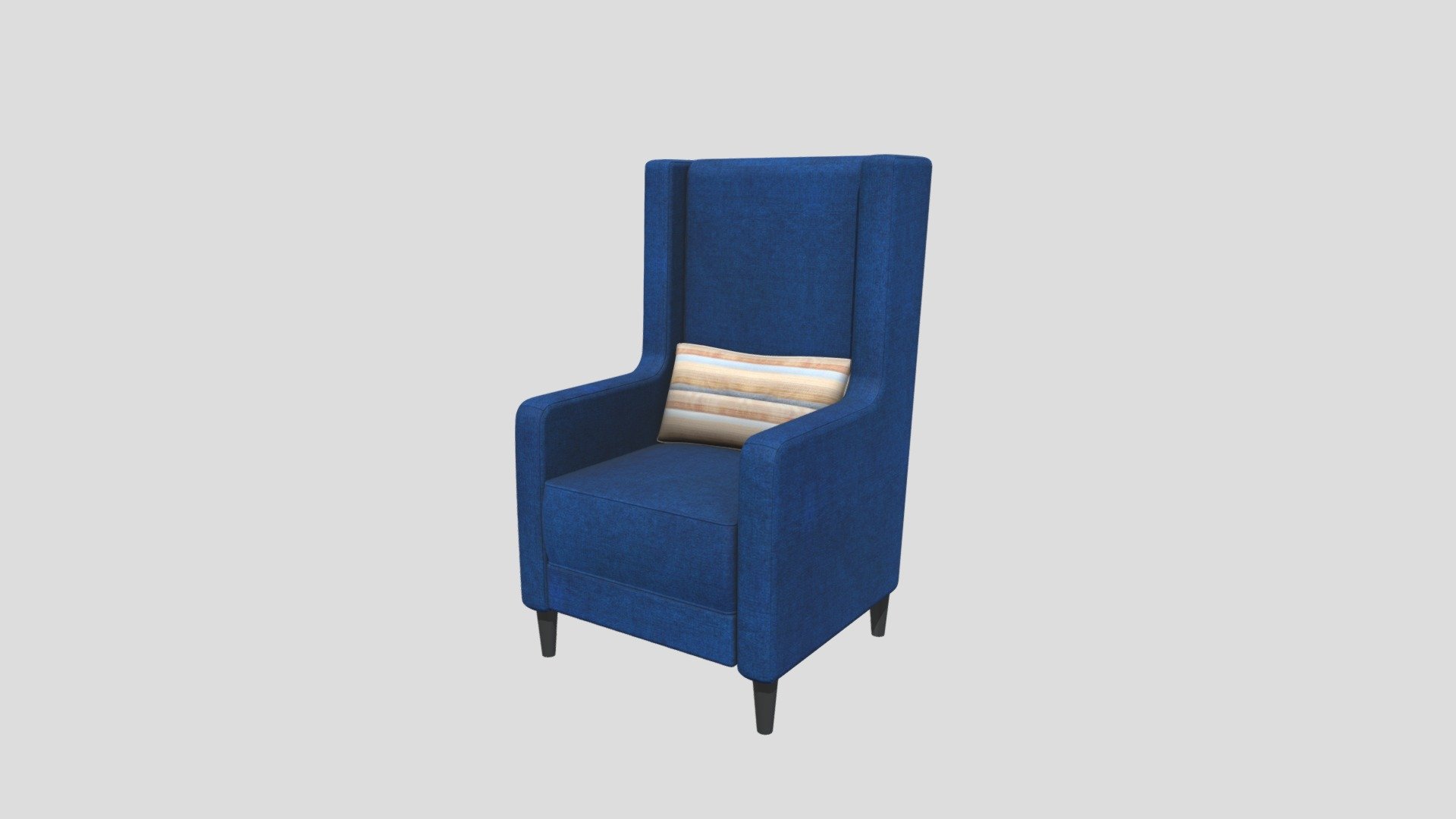 Chair 3D Model - 3D model by yogesh.chaure [ab5fe18] - Sketchfab