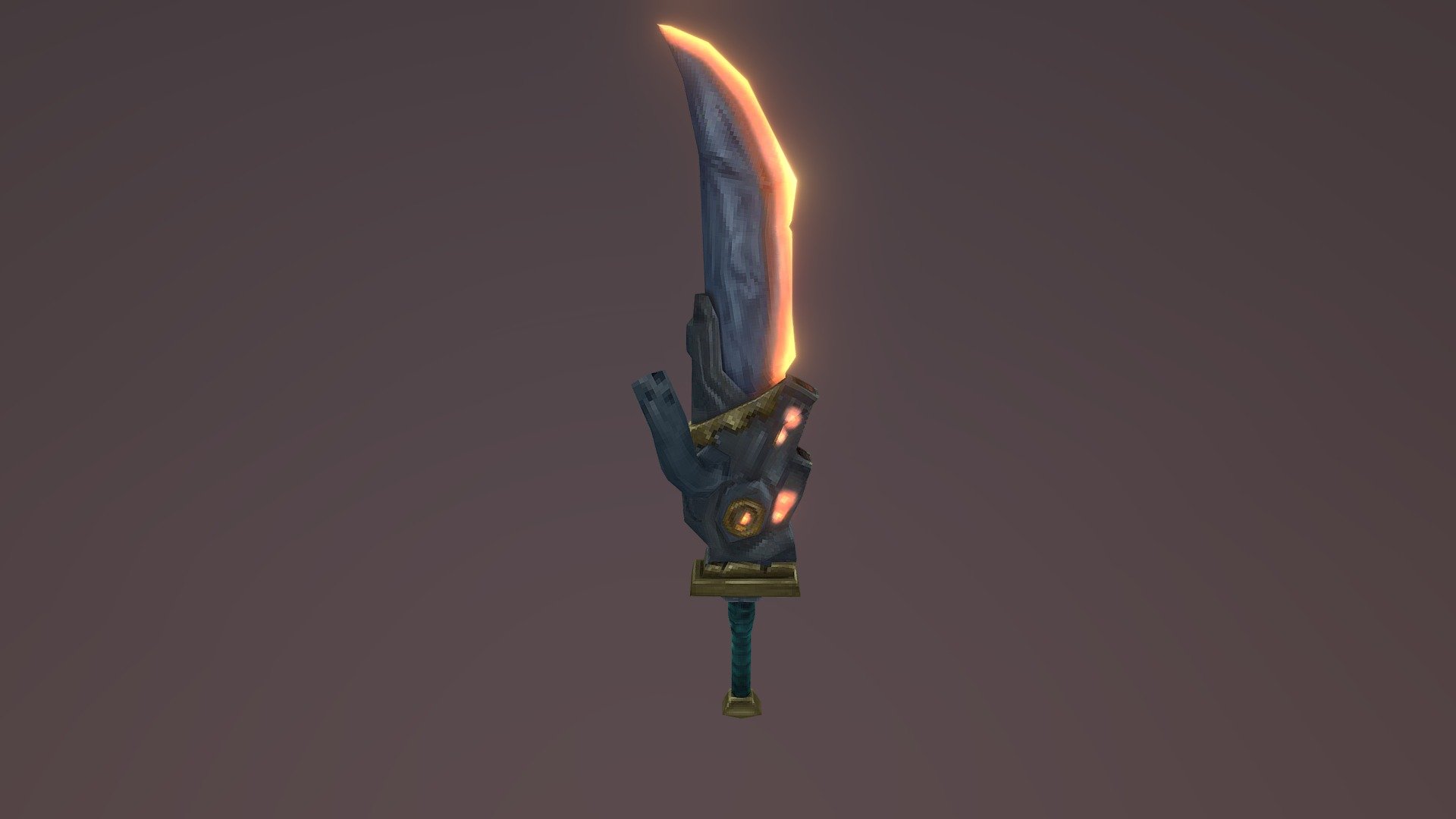 Stylised Low poly Sword - 3D model by kyuuart [ab615df] - Sketchfab