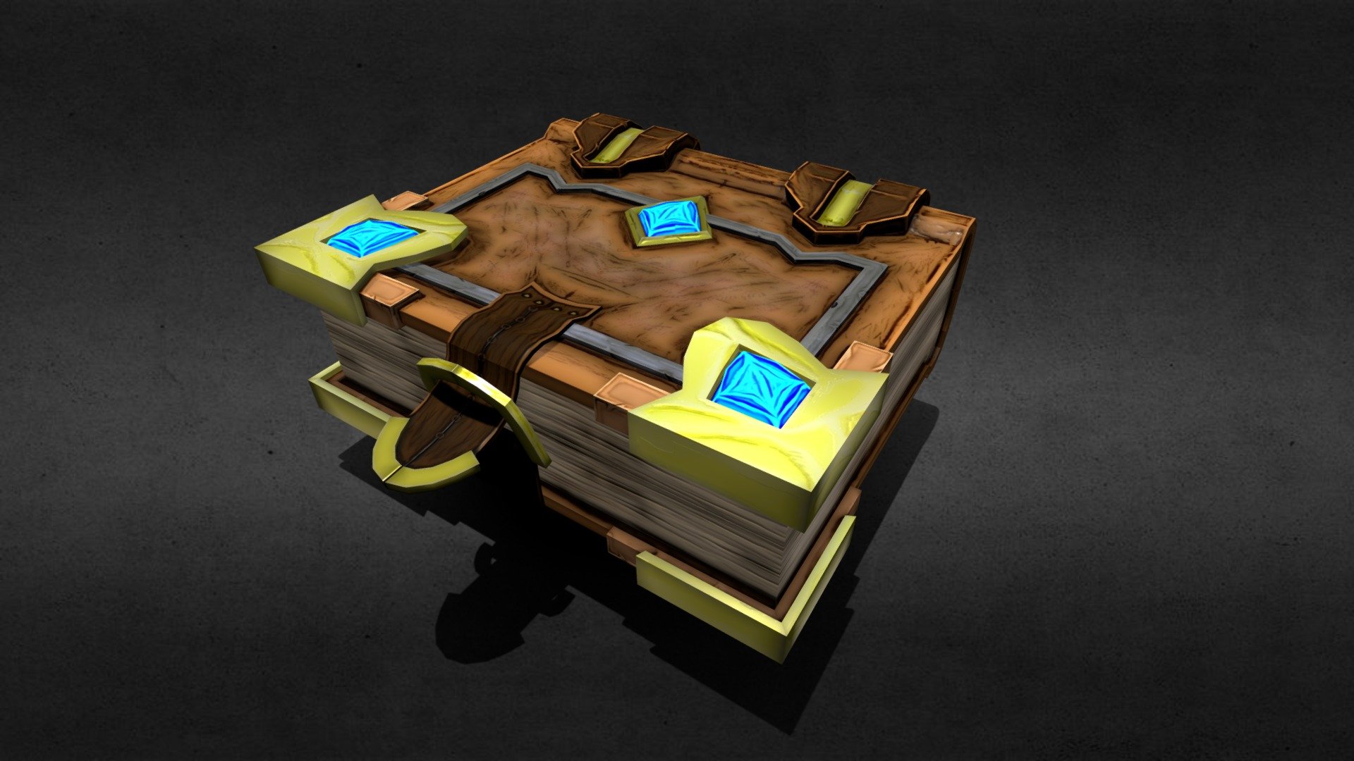 Book magic - Download Free 3D model by EdwinCaBe (@Edwin.Ca.be ...