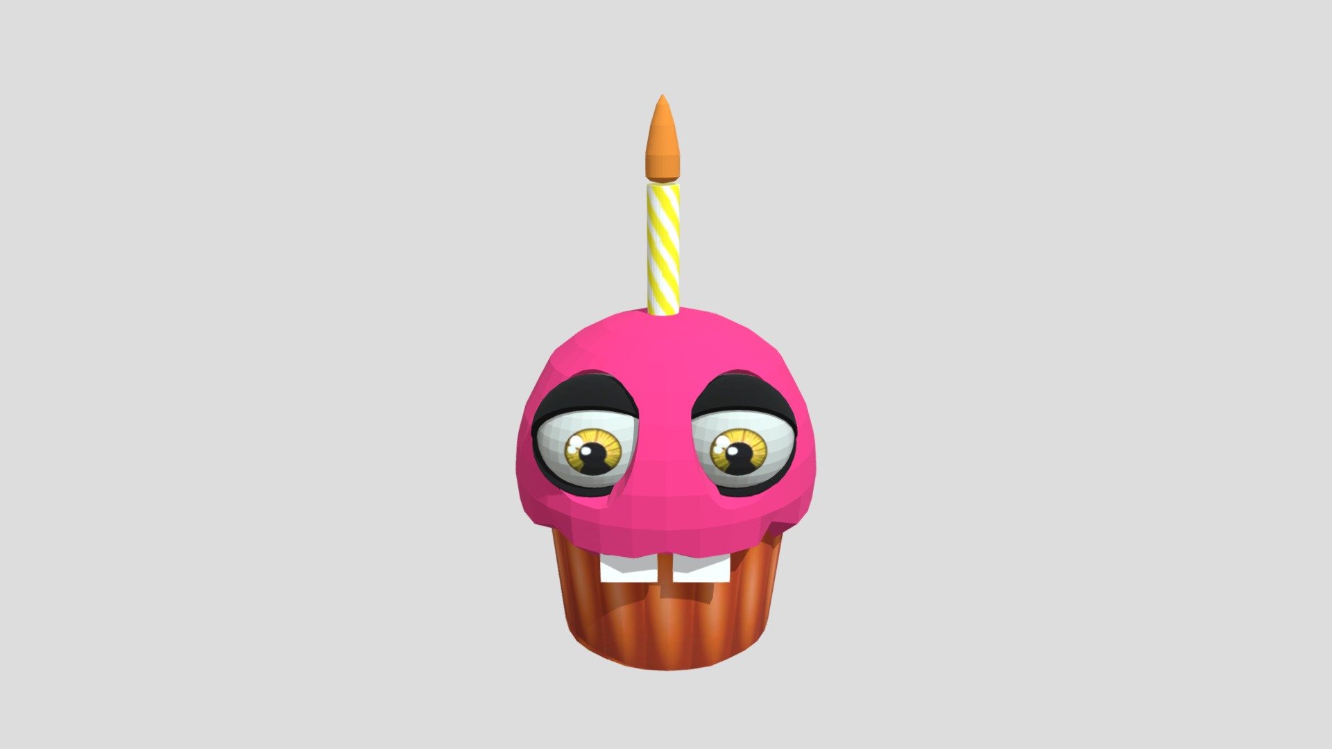 mr.muffin from fnaf 1 - 3D model by isans8550 [ab62fd6] - Sketchfab