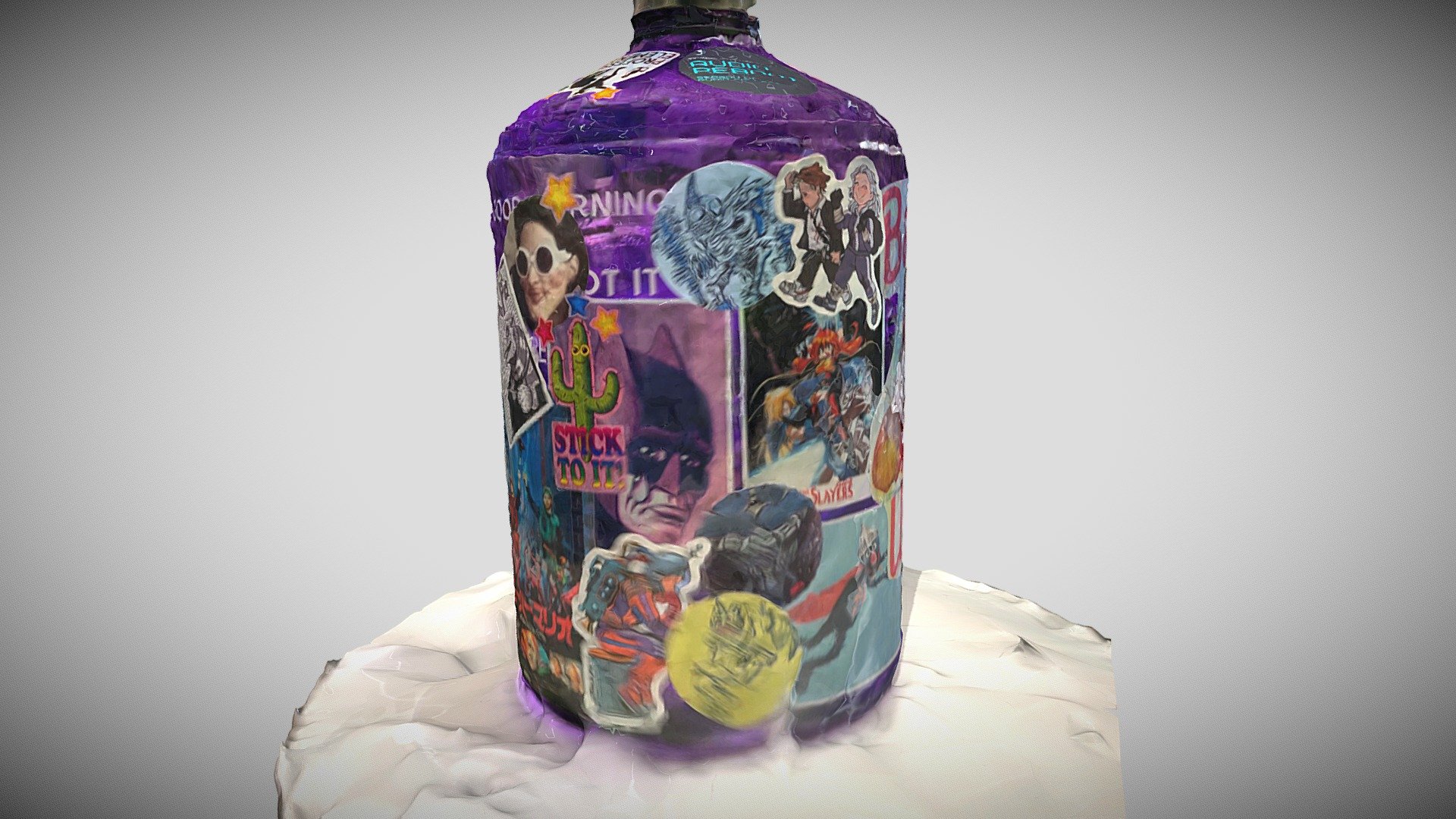 Dream Fuel | Water Bottle - Download Free 3D model by argmyburrito ...