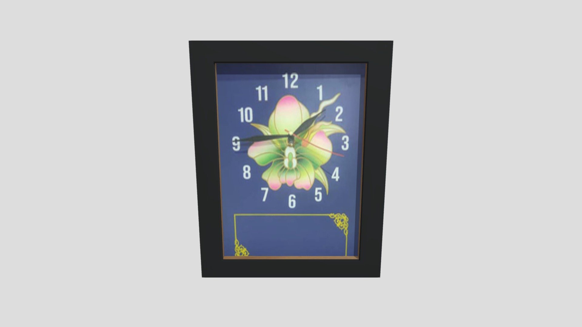 Wall Clock Decoration And Gift - Download Free 3D model by eeelabvisual ...