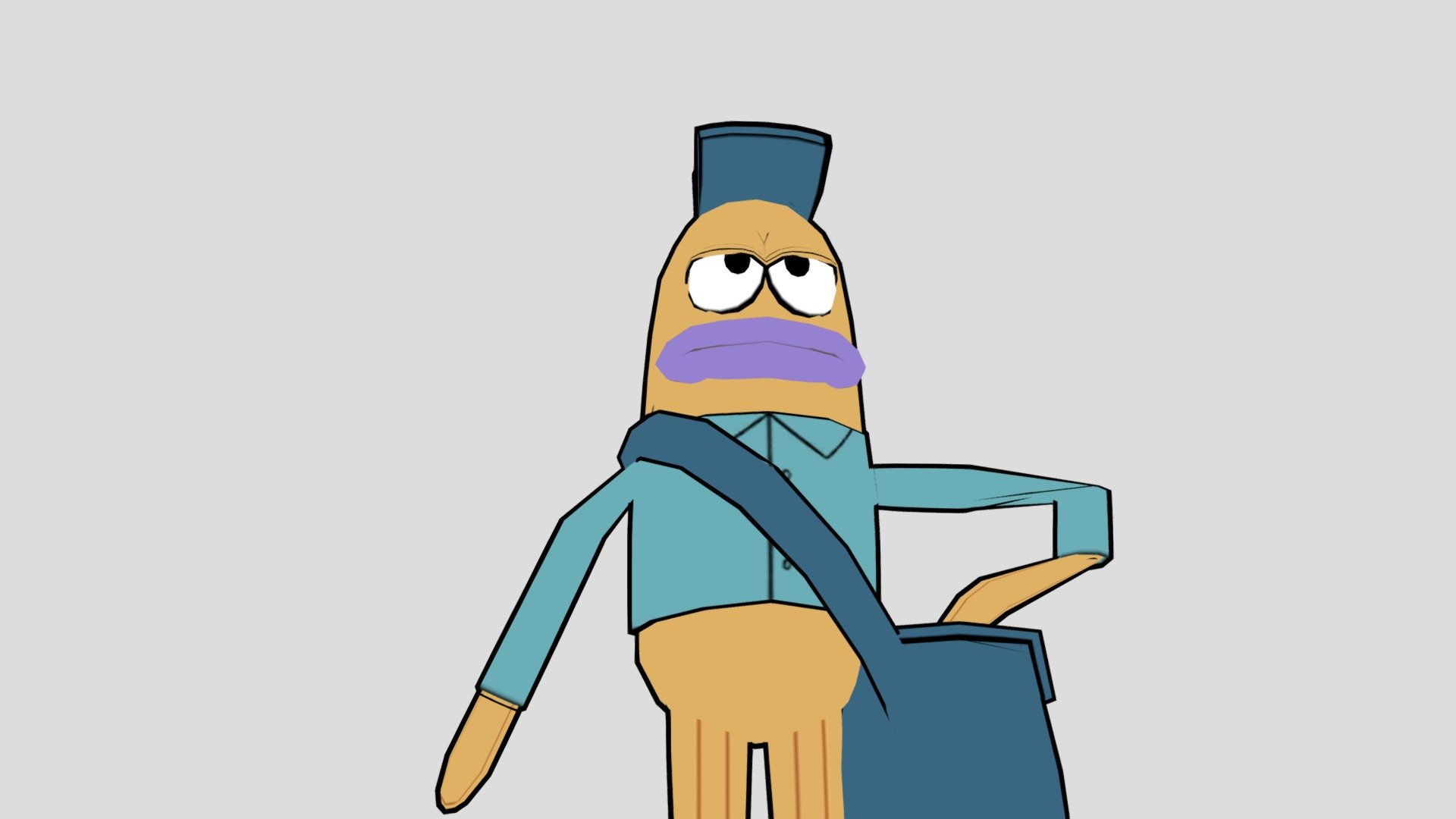 Mailman - Download Free 3D model by Spongebobloversketchfab ...