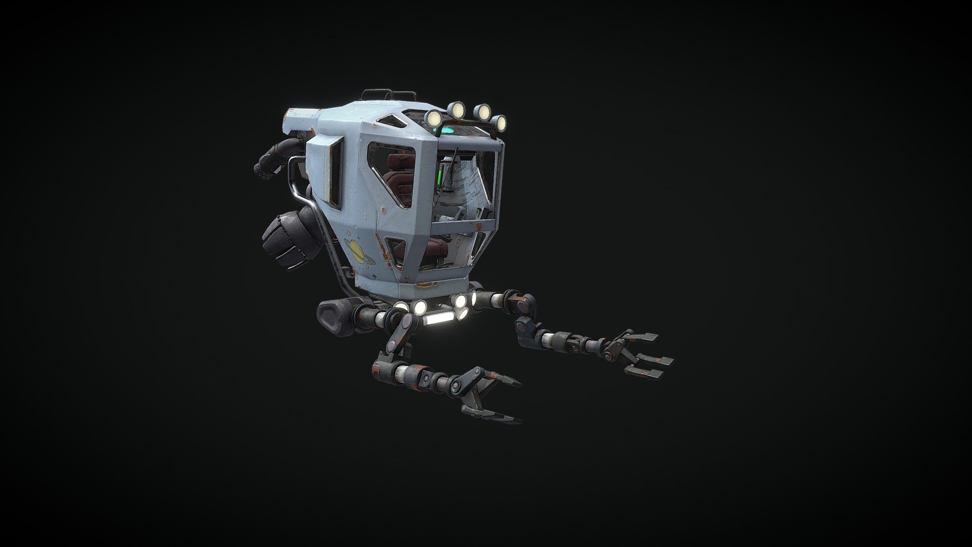The repair pod - 3D model by _SeF_ [ab64d11] - Sketchfab