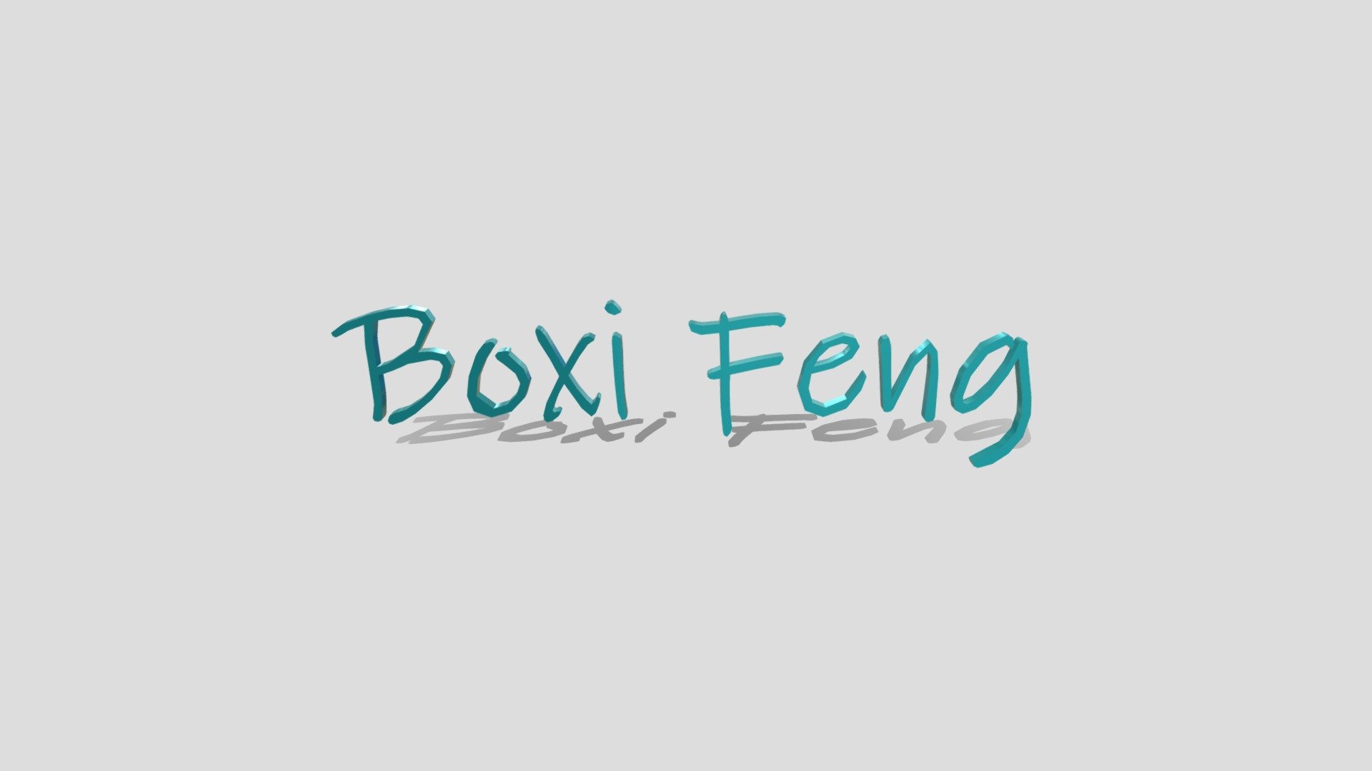 signature - Download Free 3D model by feng294 [ab65693] - Sketchfab