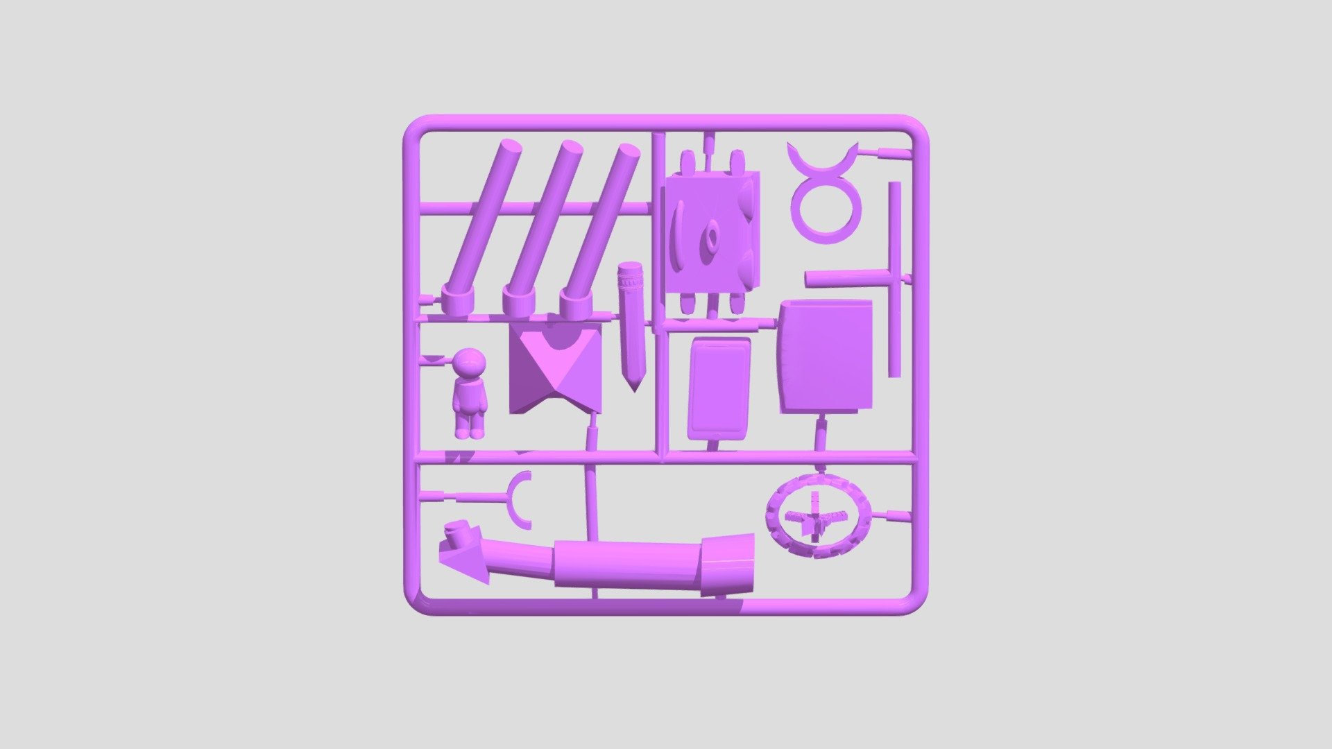 Astrologist Sprue Set 1 3d Model By Lagunas Ab66742 Sketchfab