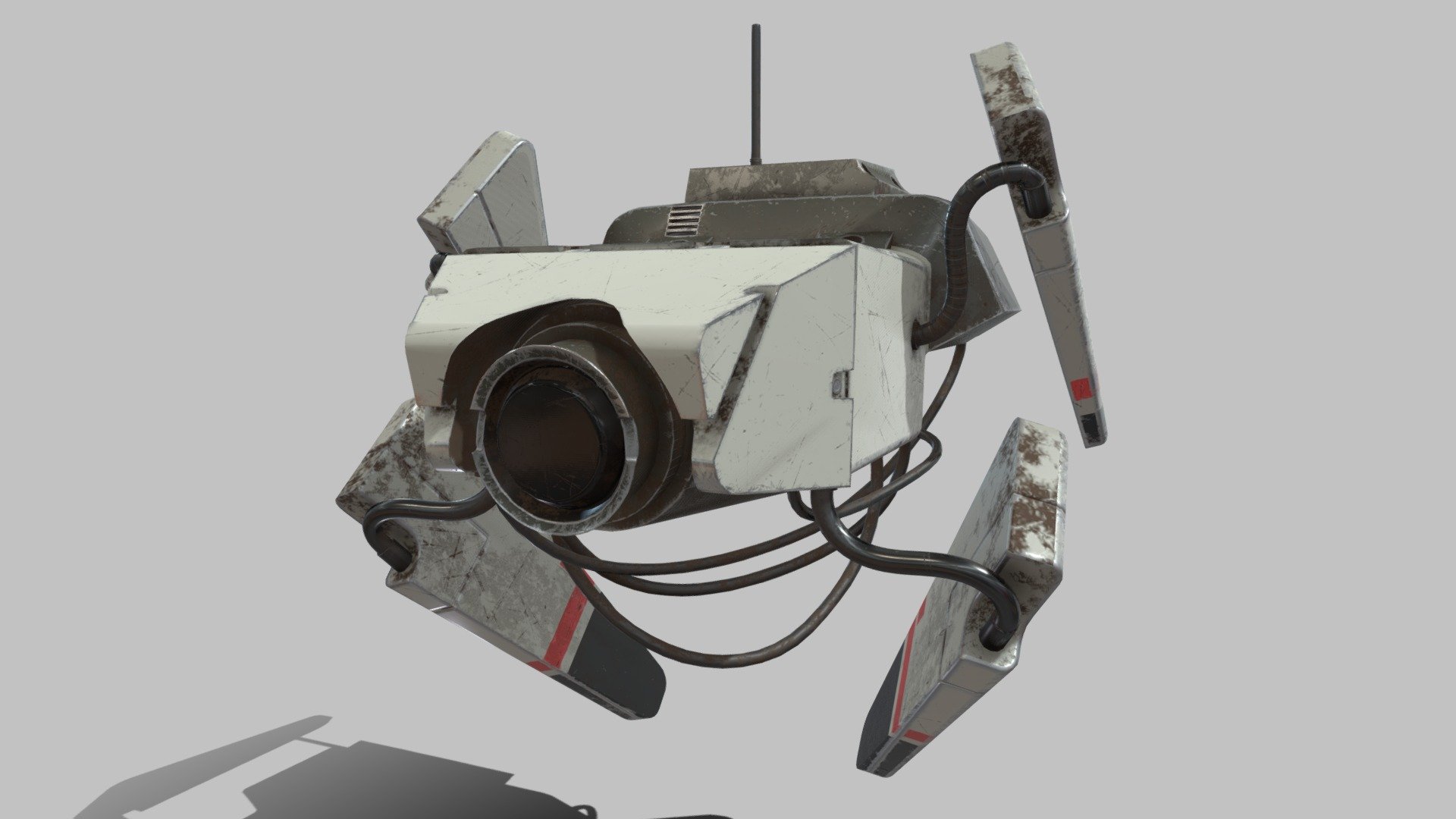 Stray's Security Drone fanmade redesign - 3D model by DuelsDojo ...