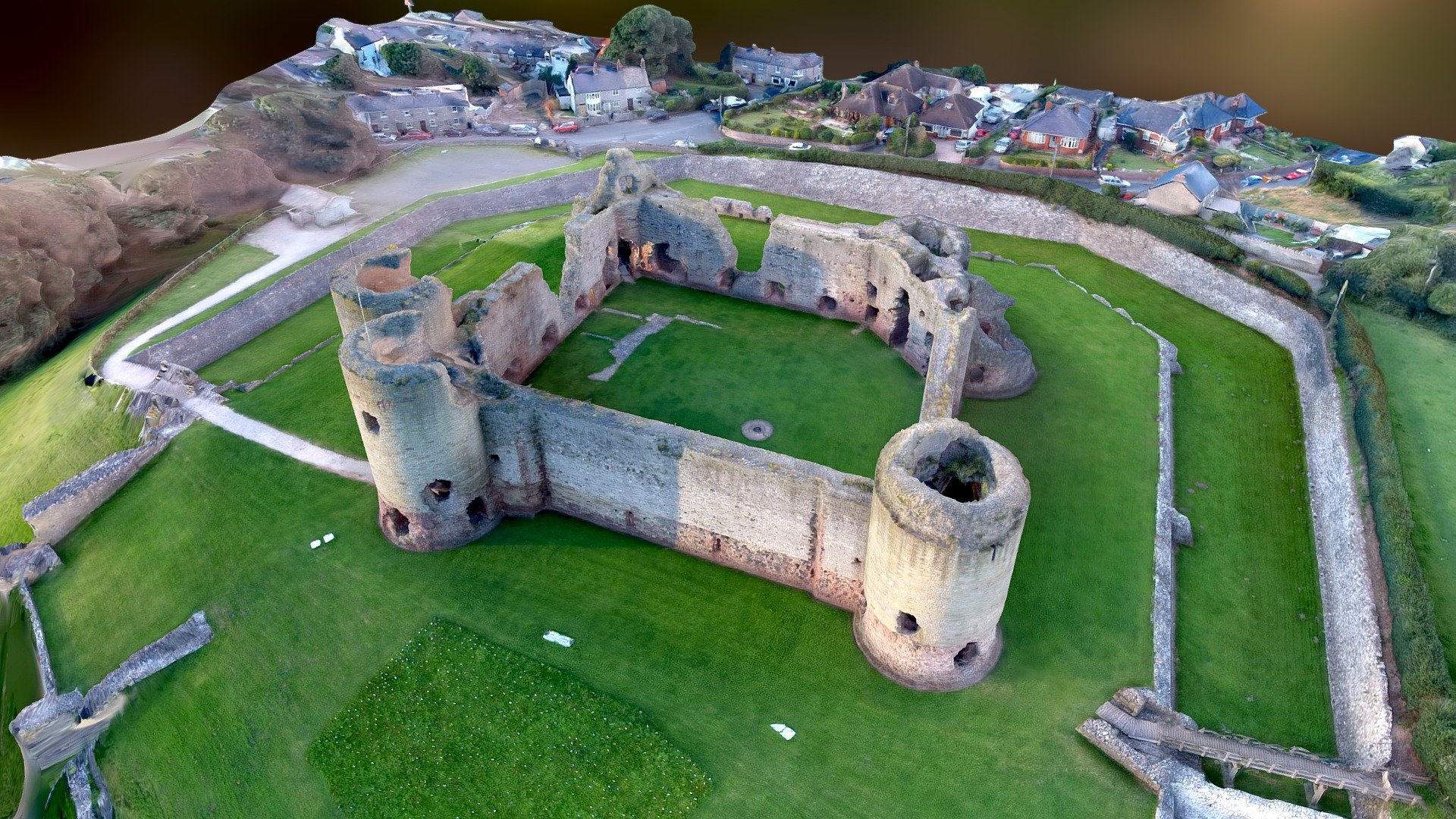 Rhuddlan Castle -RAWscan - Download Free 3D model by Andrea Spognetta ...