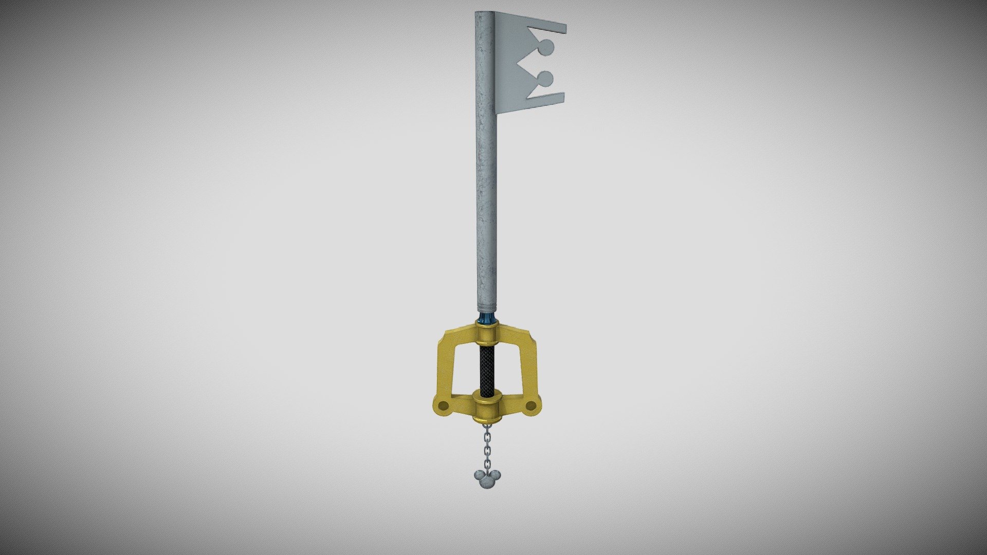 Kingdom Key 3D Model From Kingdom Hearts - 3D model by Raymond ...