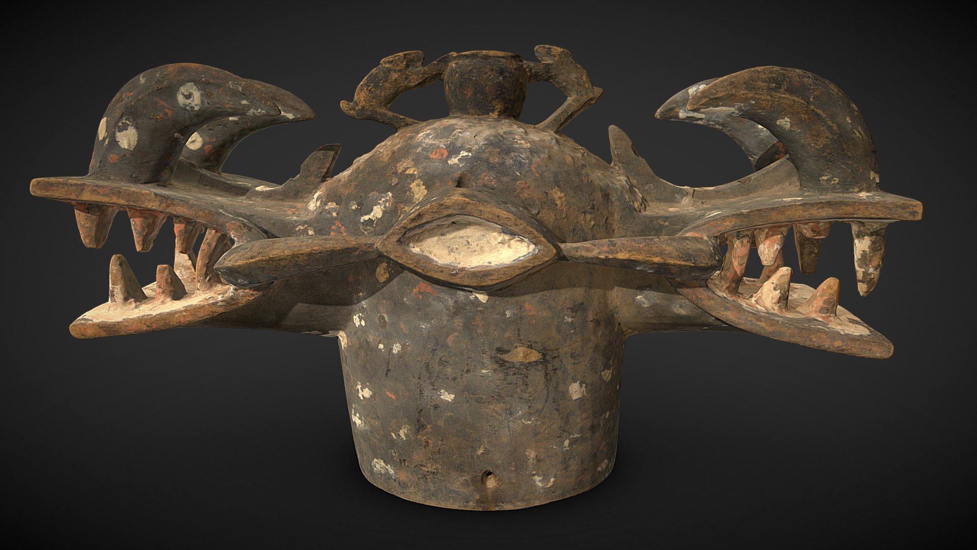 Masque Wanyugo - Download Free 3D model by Alienor.org, Conseil des musées (@alienor.org ...