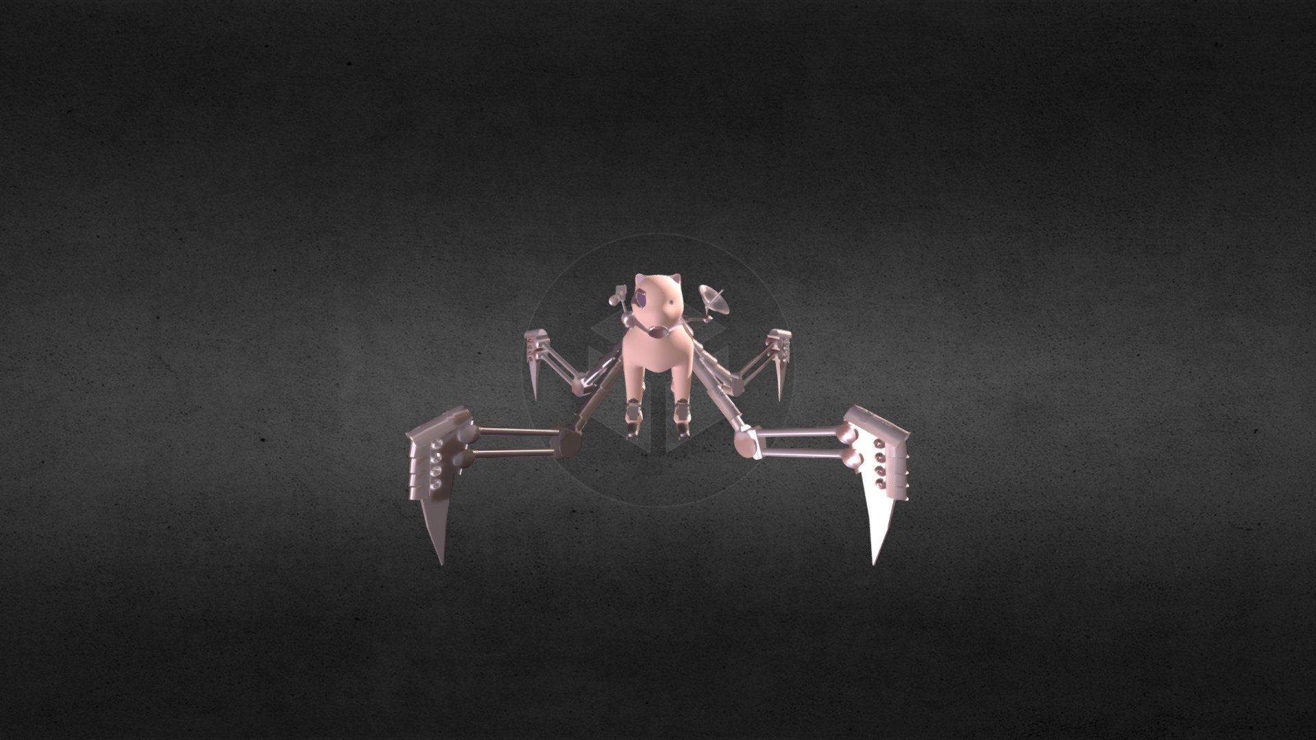 Cybercat SP - 3D model by Reu (@Speareu) [ab6bdbc] - Sketchfab