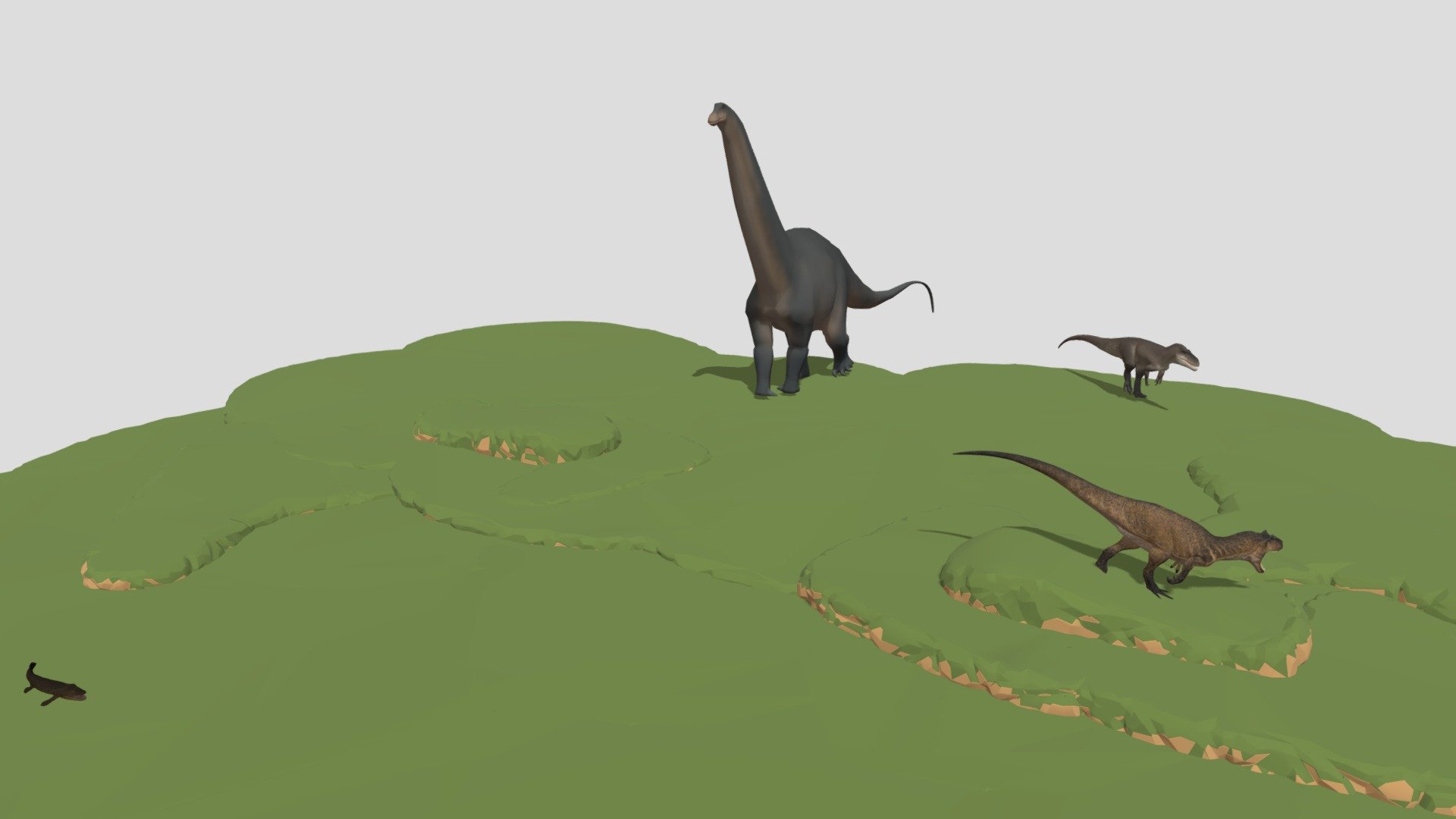 The Jurassic Period - Download Free 3D model by dinoguy263allo [ab6c810 ...