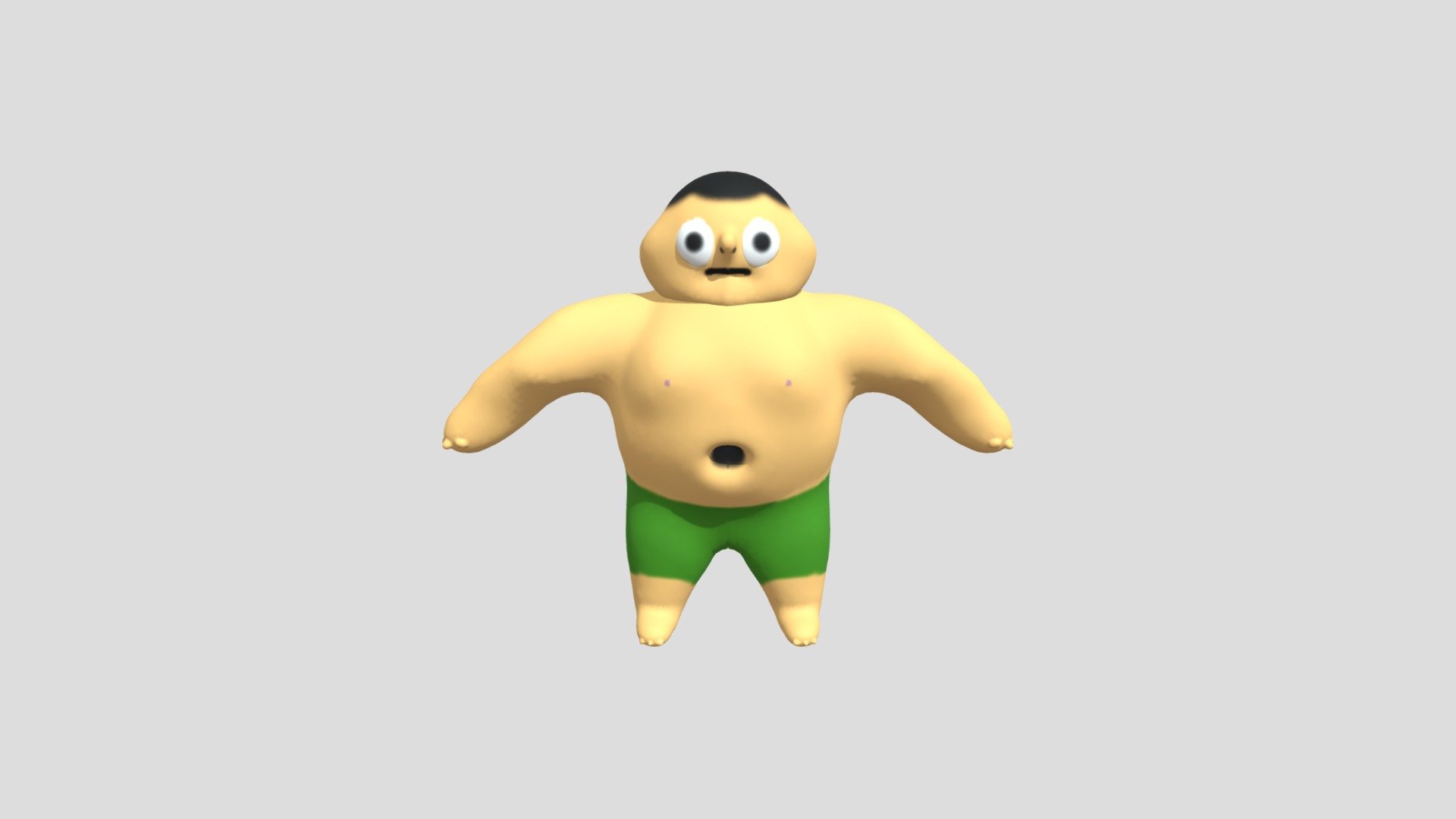 fat_man - 3D model by kenton.harris [ab6f222] - Sketchfab