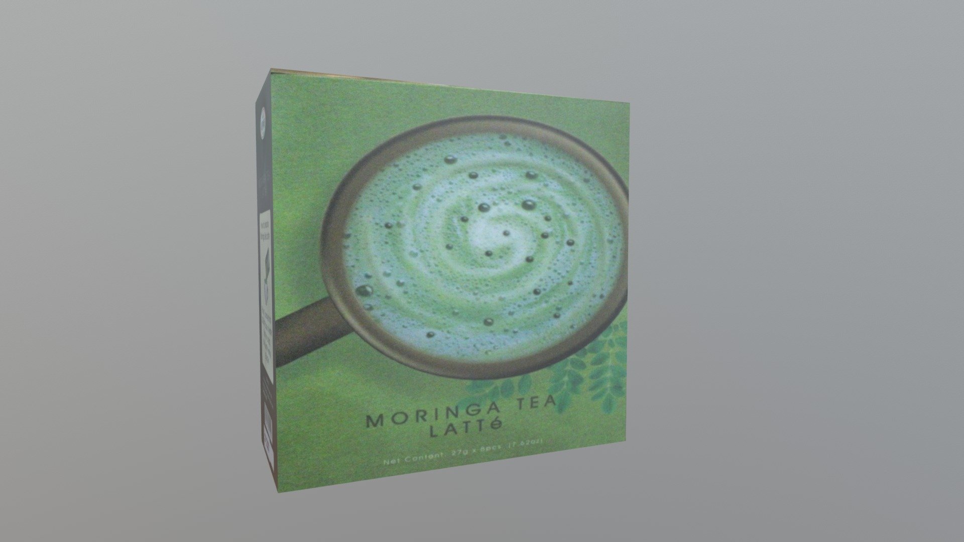 Moringa & More Tea Latte - 3D model by Jerry Espinocilla (@PiggyCat ...