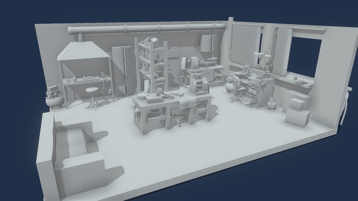 Workspace 3D models - Sketchfab