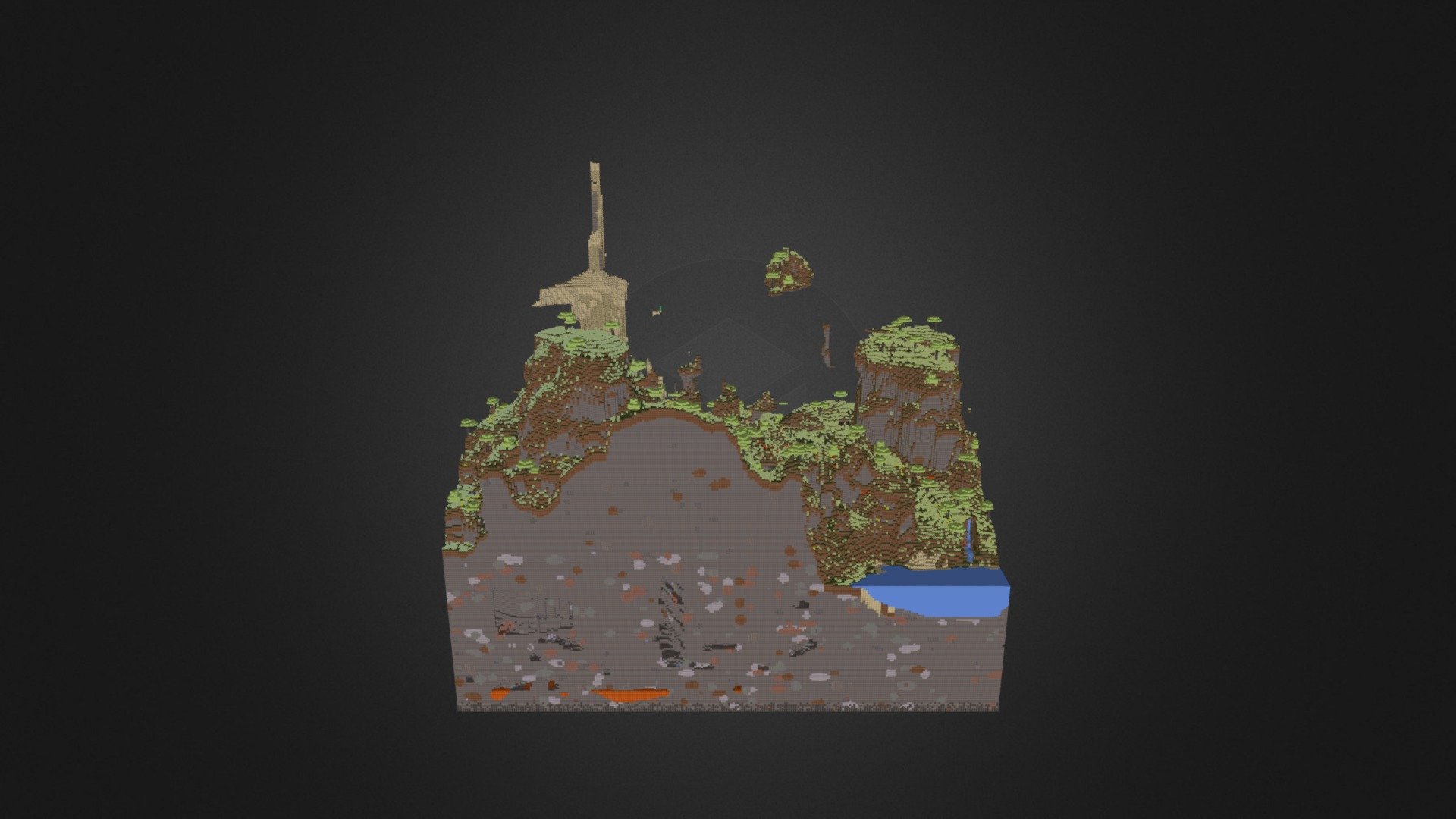 Mine - 3D model by Dewidi [ab70e02] - Sketchfab