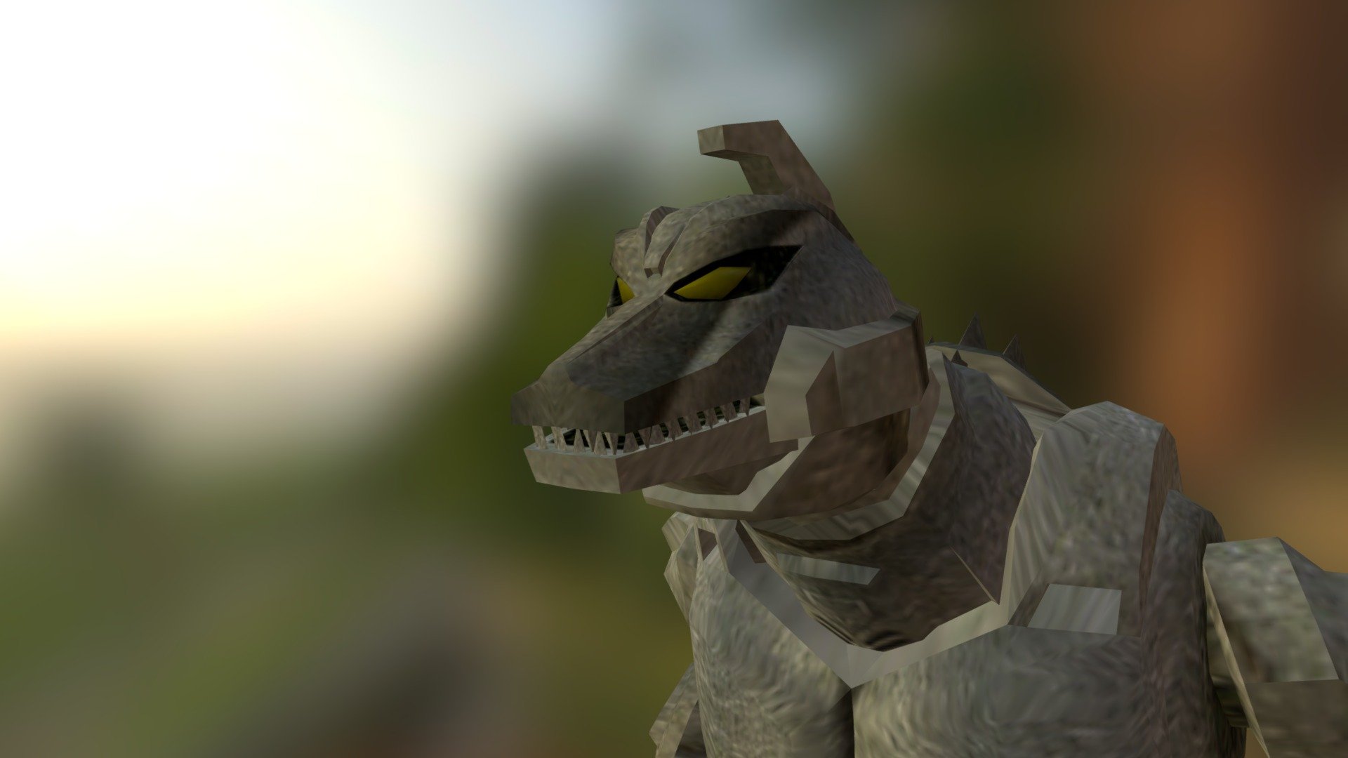Mechagodzilla 2 - 3D model by supaikujira [ab71471] - Sketchfab
