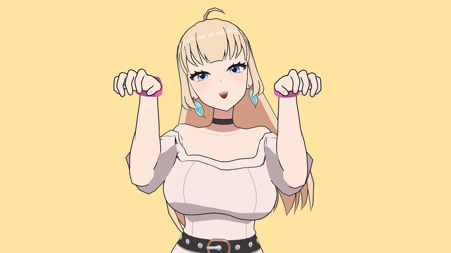 Anime girl - base - Buy Royalty Free 3D model by LessaB3D – Game Models ...