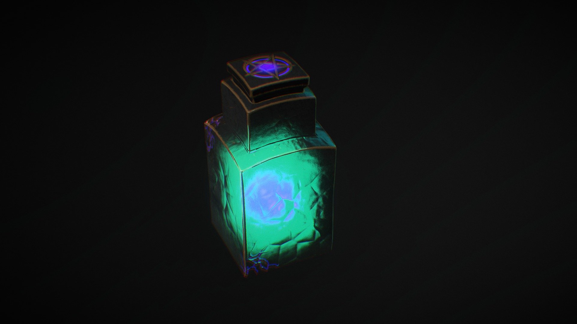 Sealed Vessel... of evil spirits. - 3D model by sharoth.cg (@sharoth ...