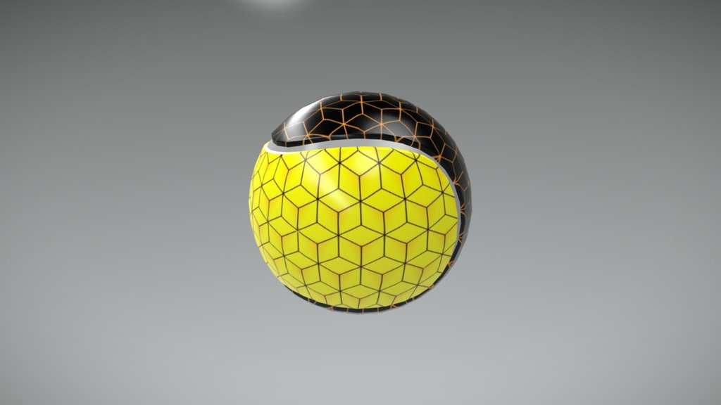 #SelfieTennis - Isometric Ball - 2 - Download Free 3D model by Jérémie ...