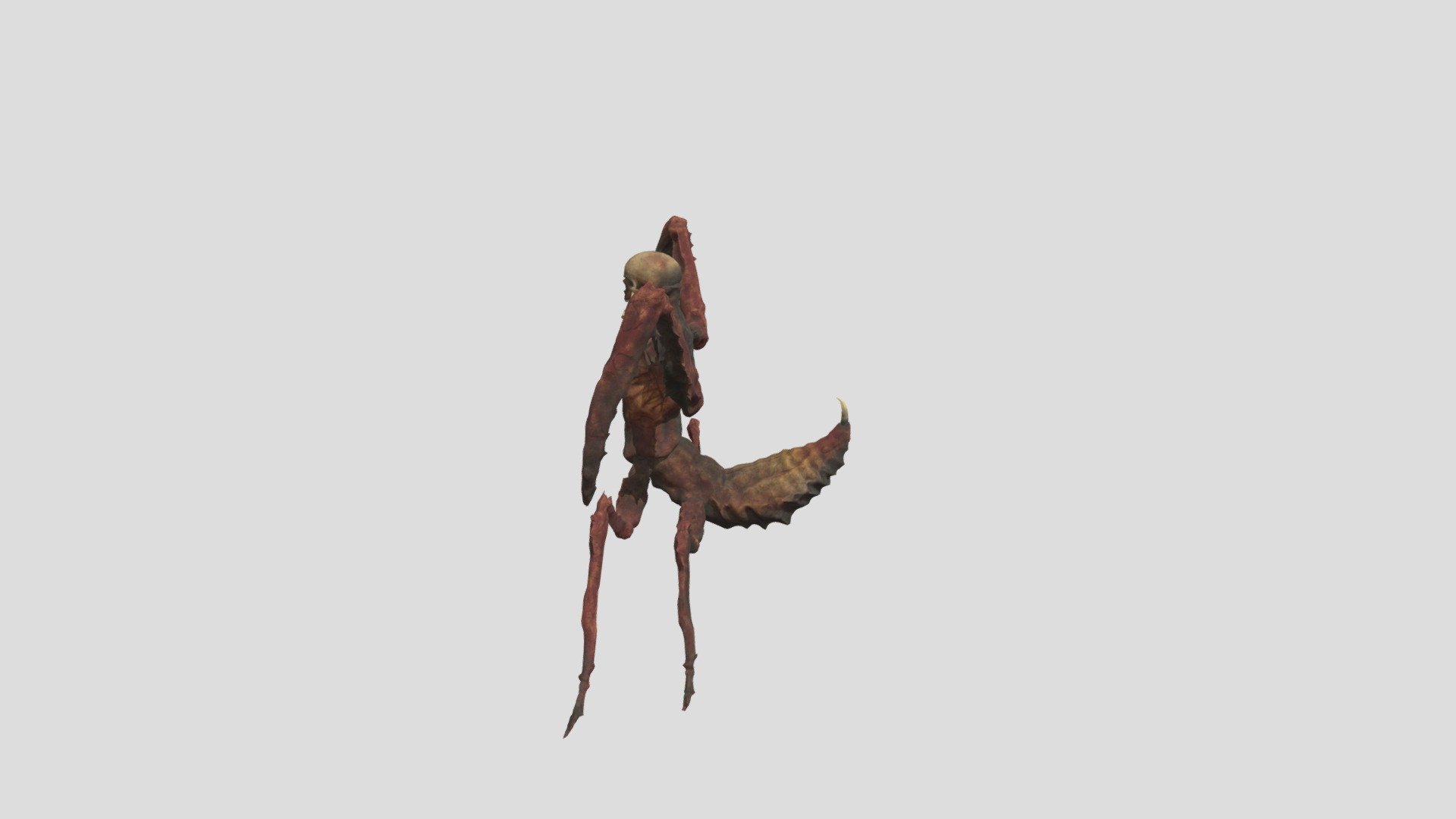 Scary creature - Download Free 3D model by dfdsfg (@waa.) [ab74011 ...