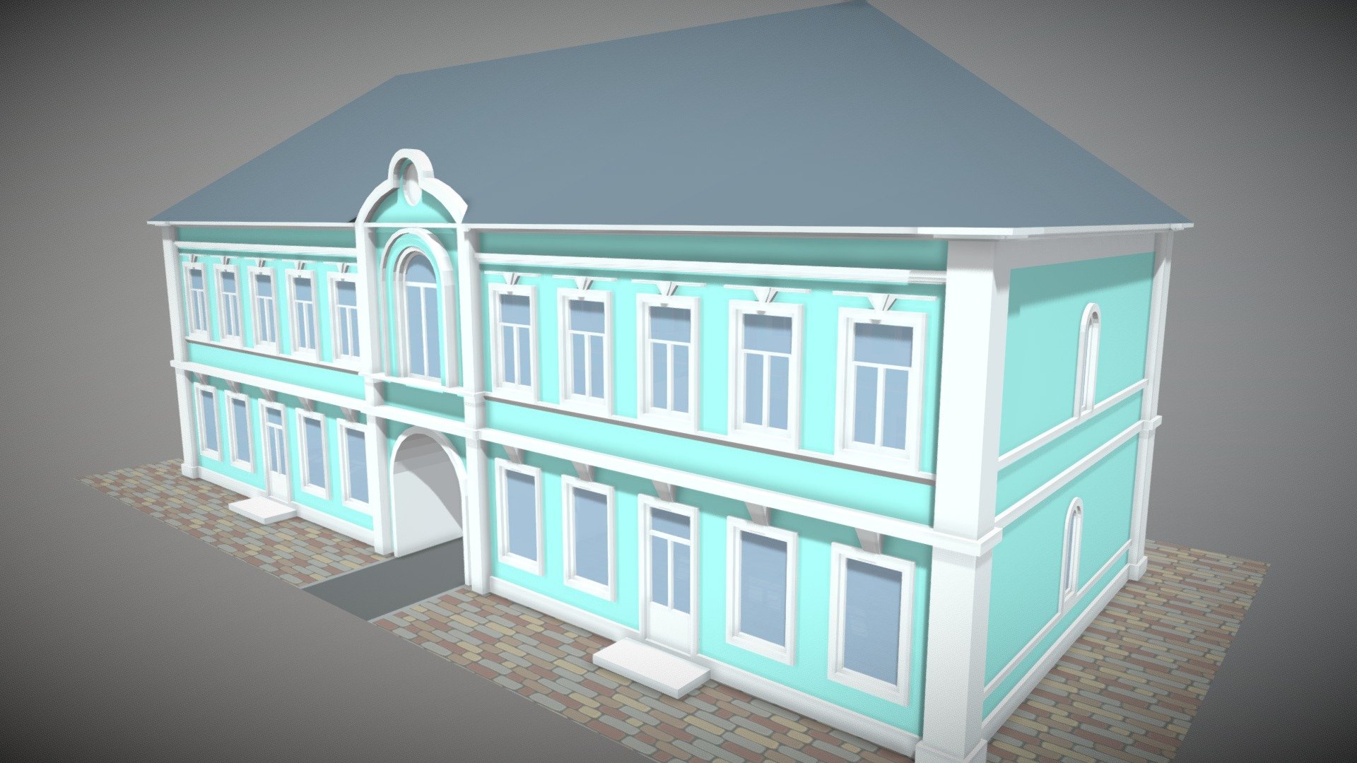 Trader House - 3D model by SCADL & Co (@scadl) [ab74423] - Sketchfab