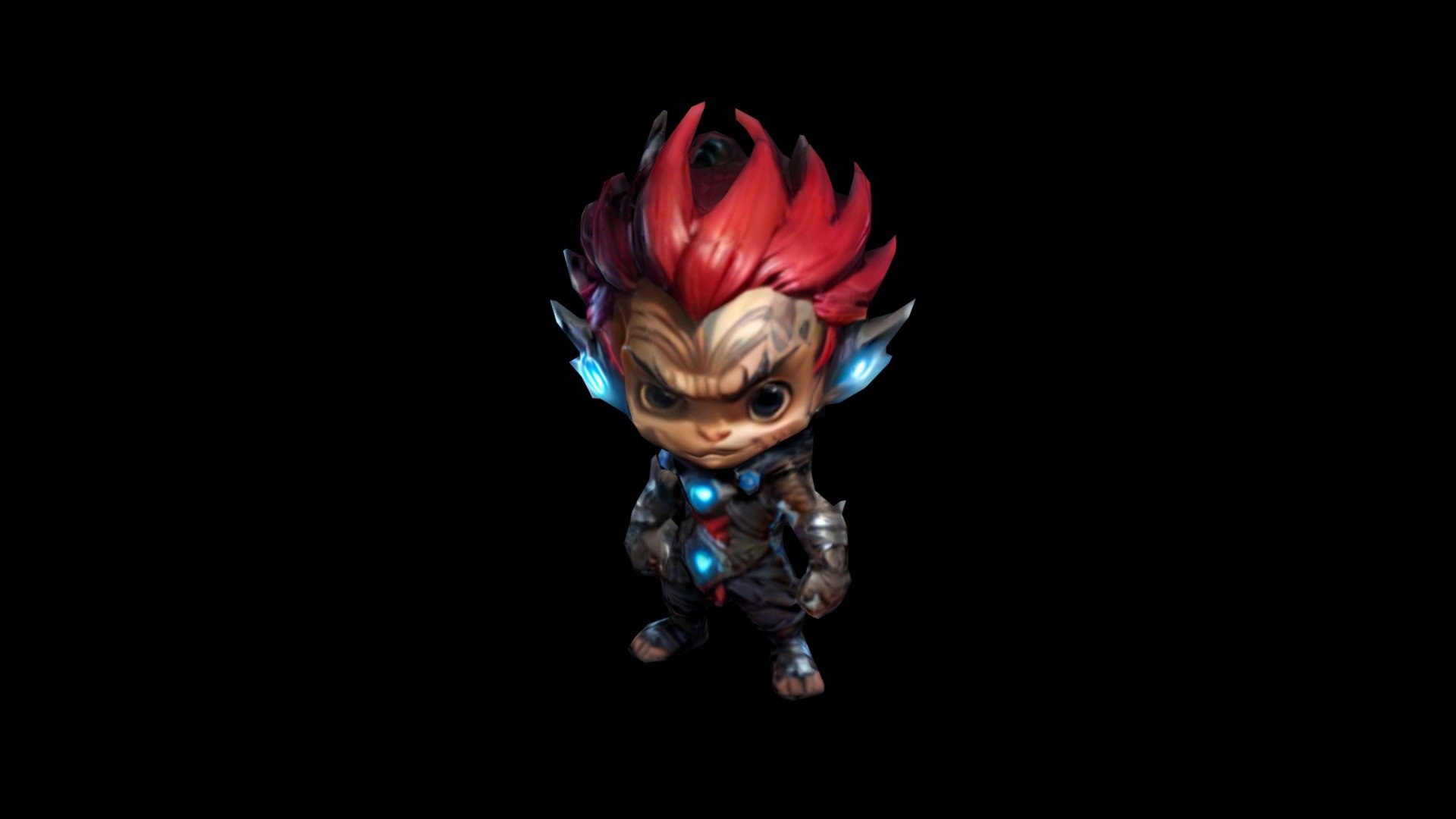 Anime style character digital illustration of a - Download Free 3D ...