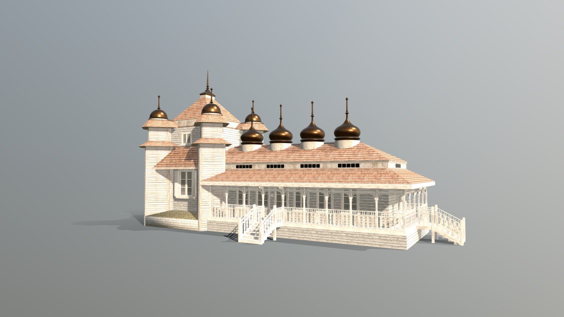 Varykino mansion 010 - 3D model by Frédéric Robin (@robinfredericf ...