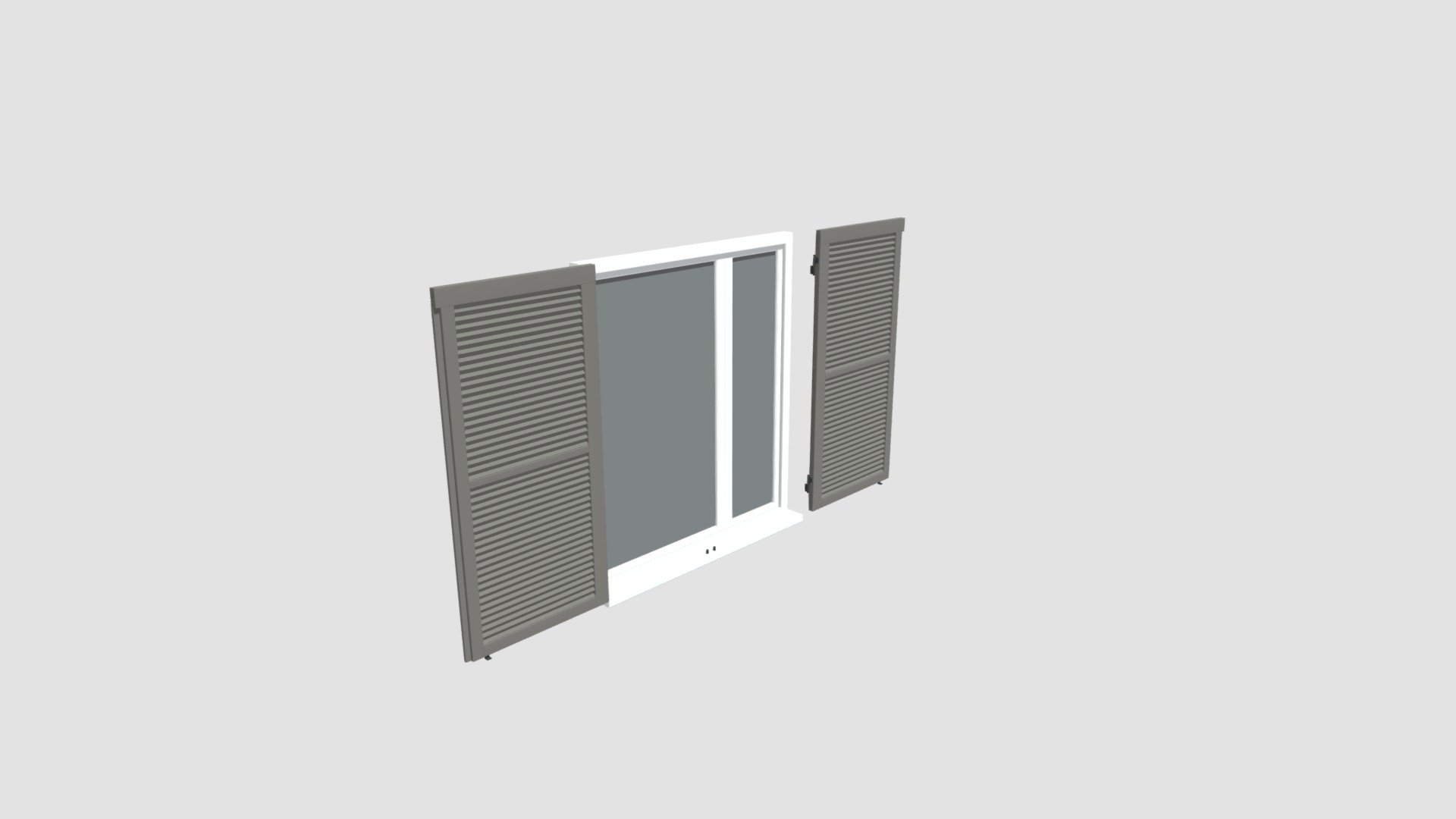 window shutters - Buy Royalty Free 3D model by Evermotion [ab773fc ...
