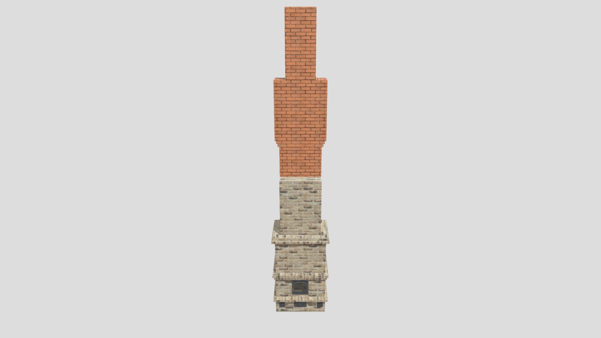 Low Poly FirePlace - 3D model by Andrzej.Baevich [ab78681] - Sketchfab